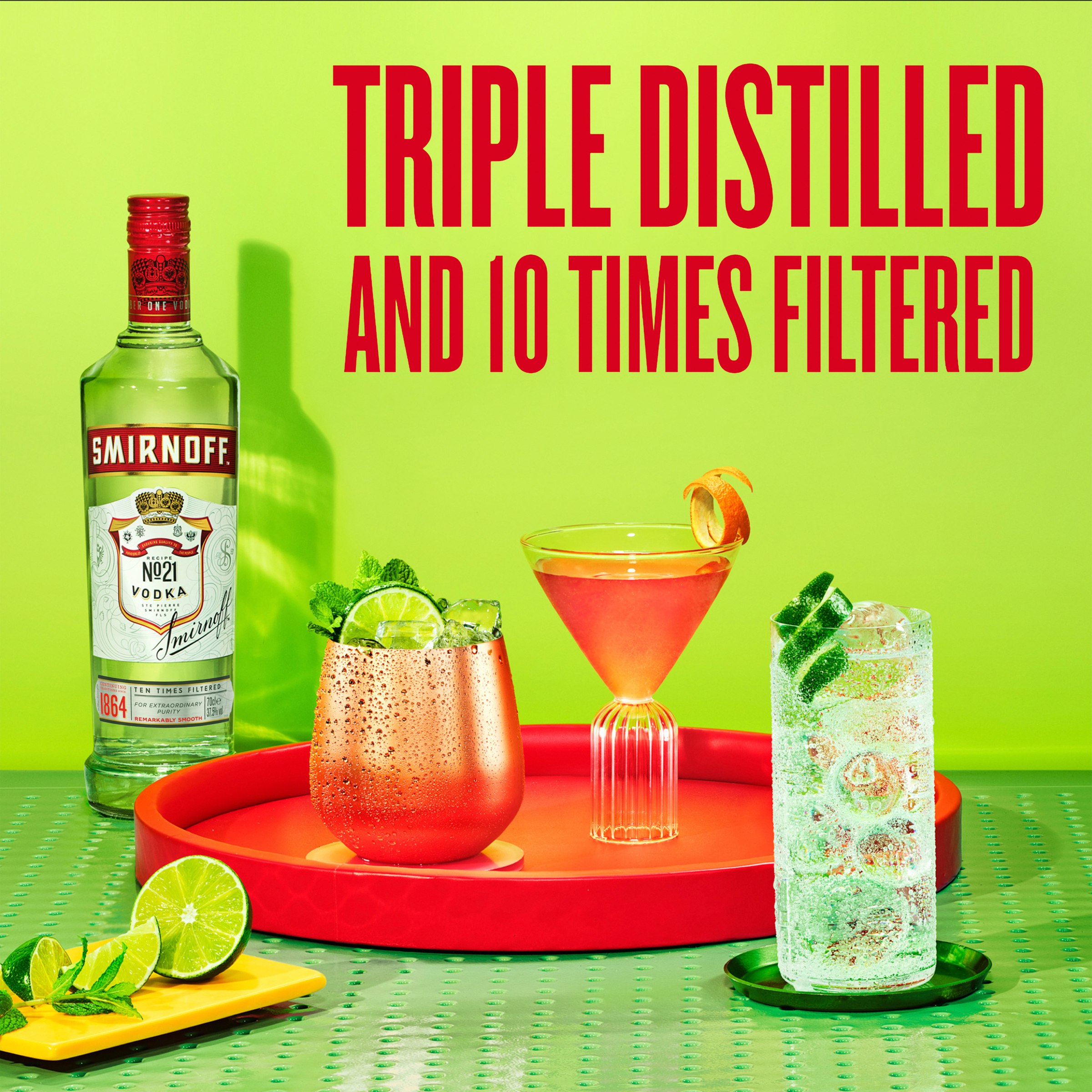 Smirnoff Red Vodka 700ml - Low Prices