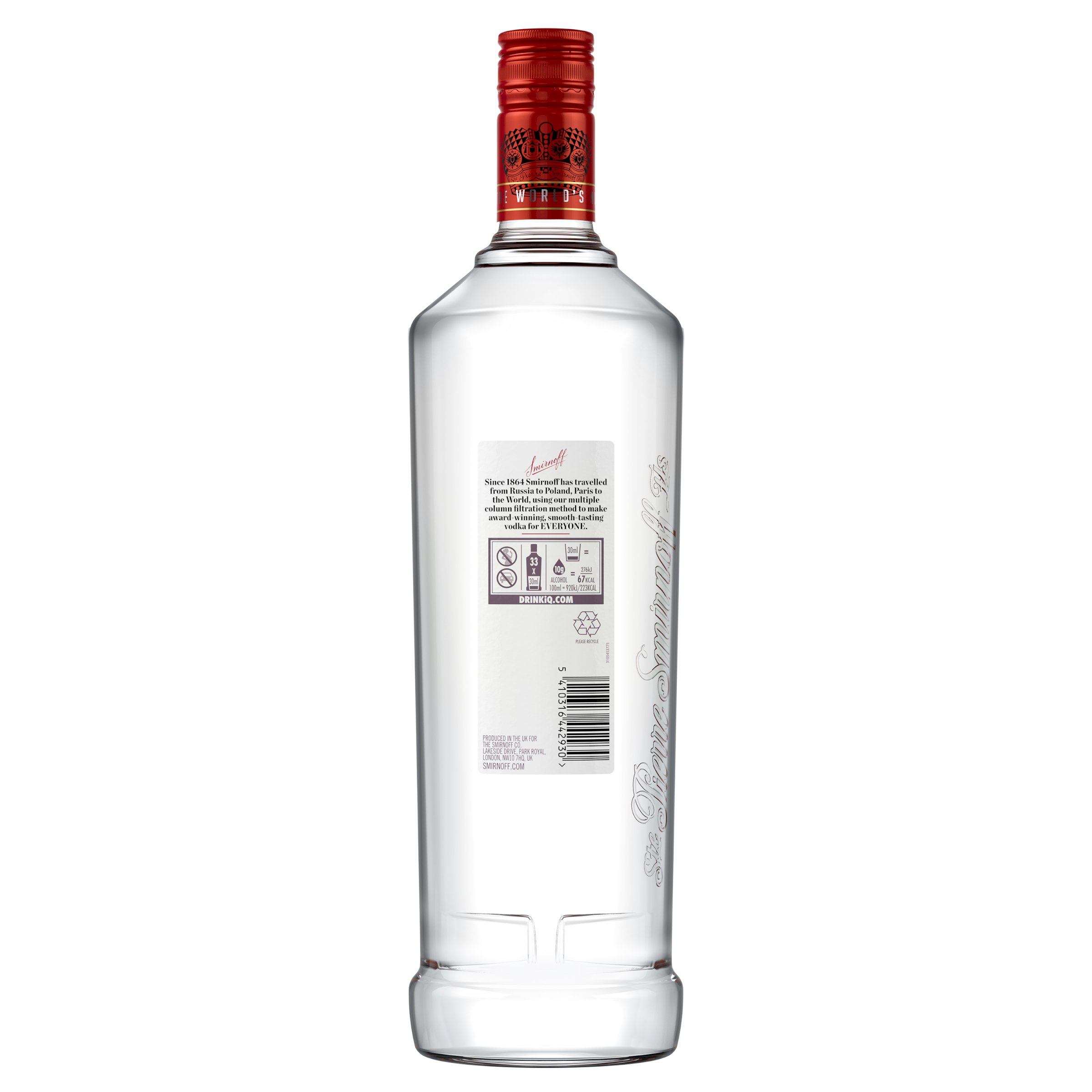 Smirnoff Red Vodka 1L - Low Prices