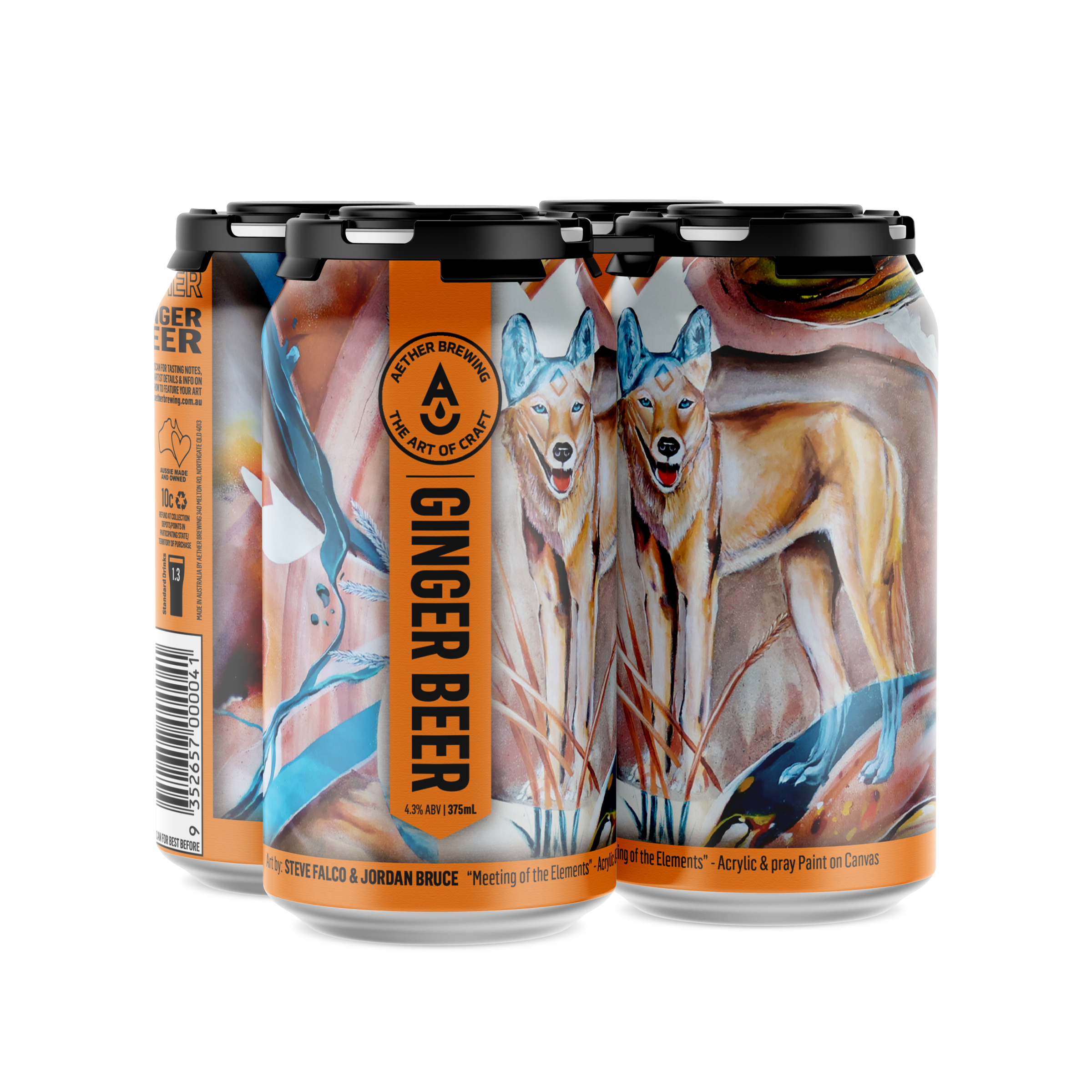 Aether Brewing Ginger Beerd 375mL | Liquorland