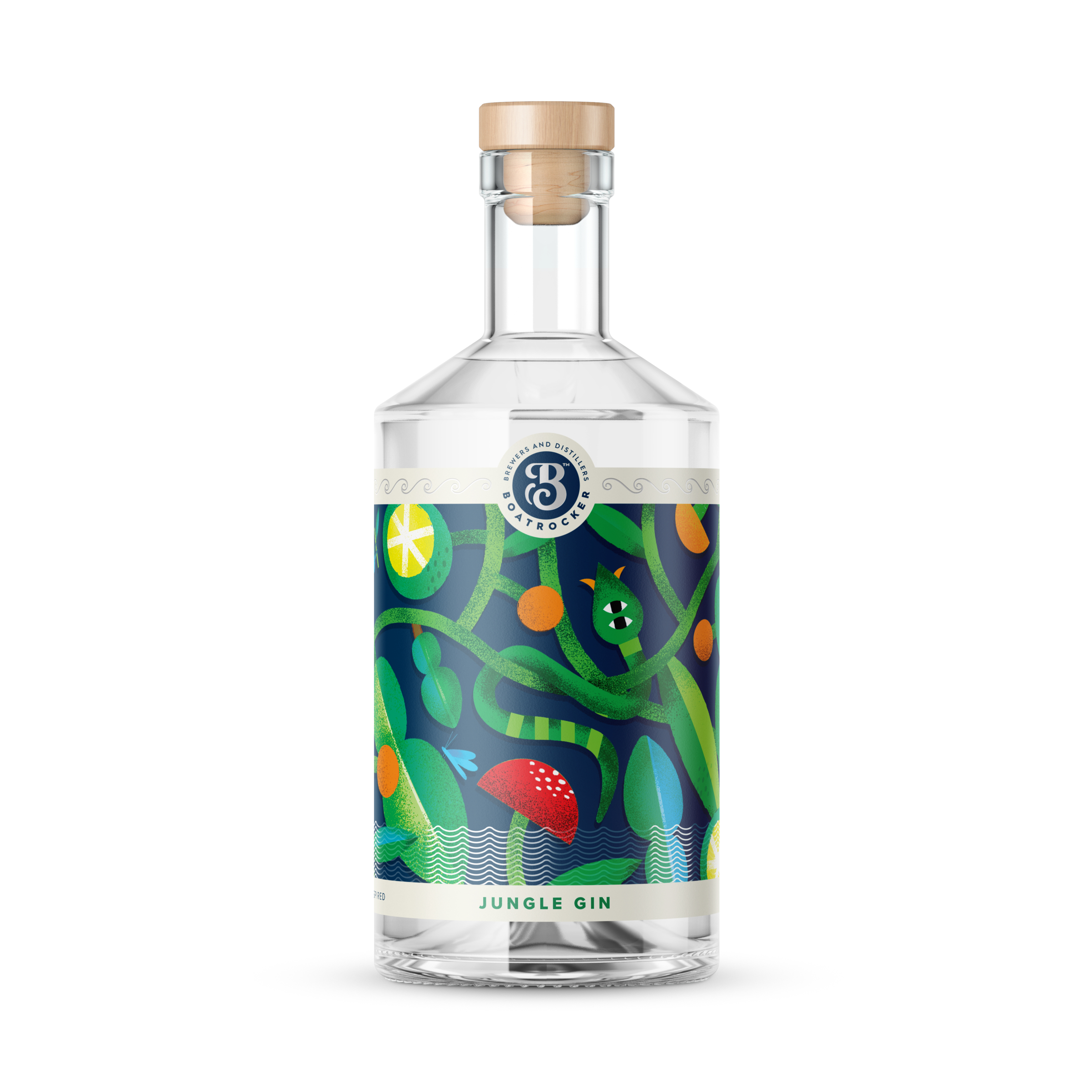 Boatrocker Jungle Gin 700ml | Vintage Cellars