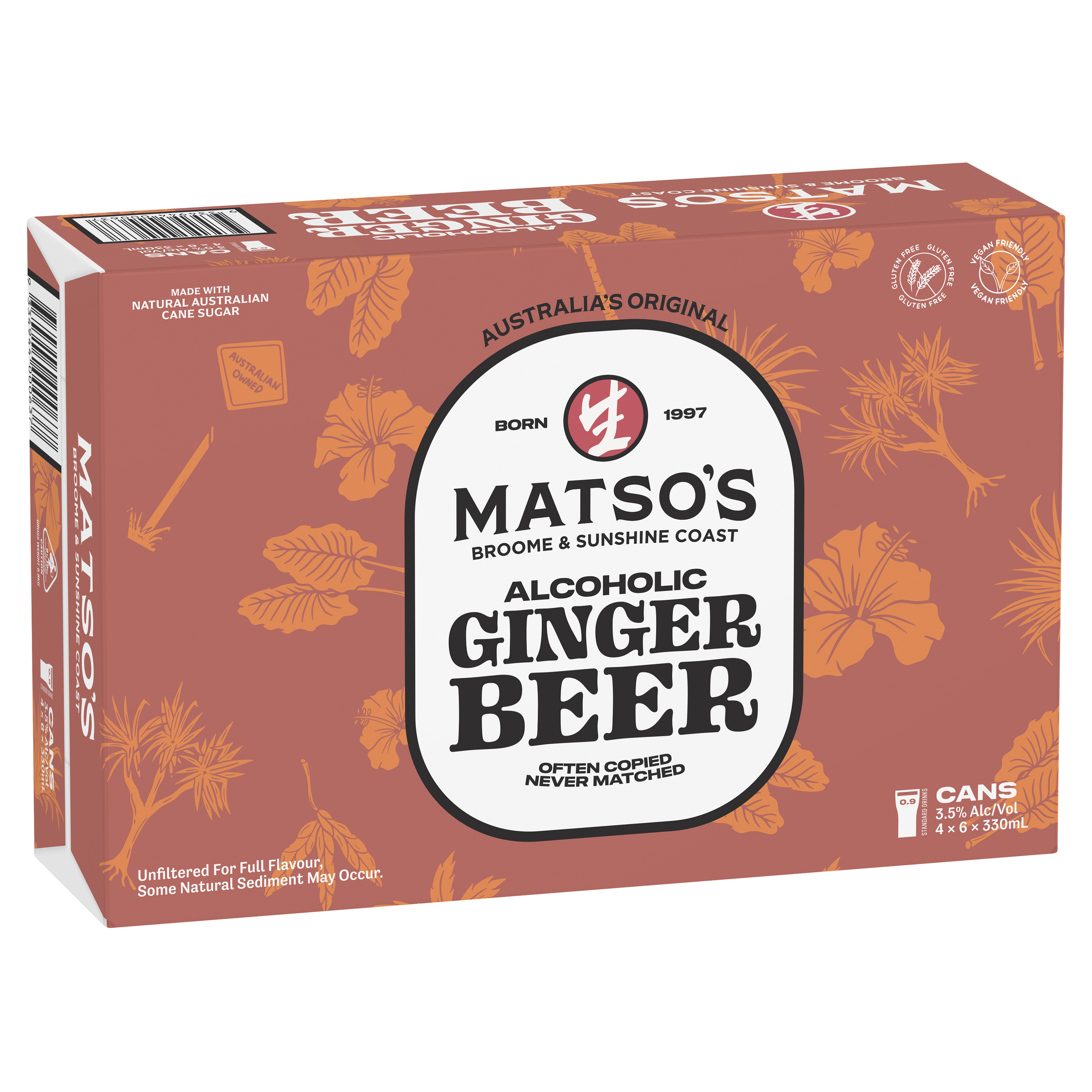 Matso's Ginger Beer Can 330mL | Liquorland