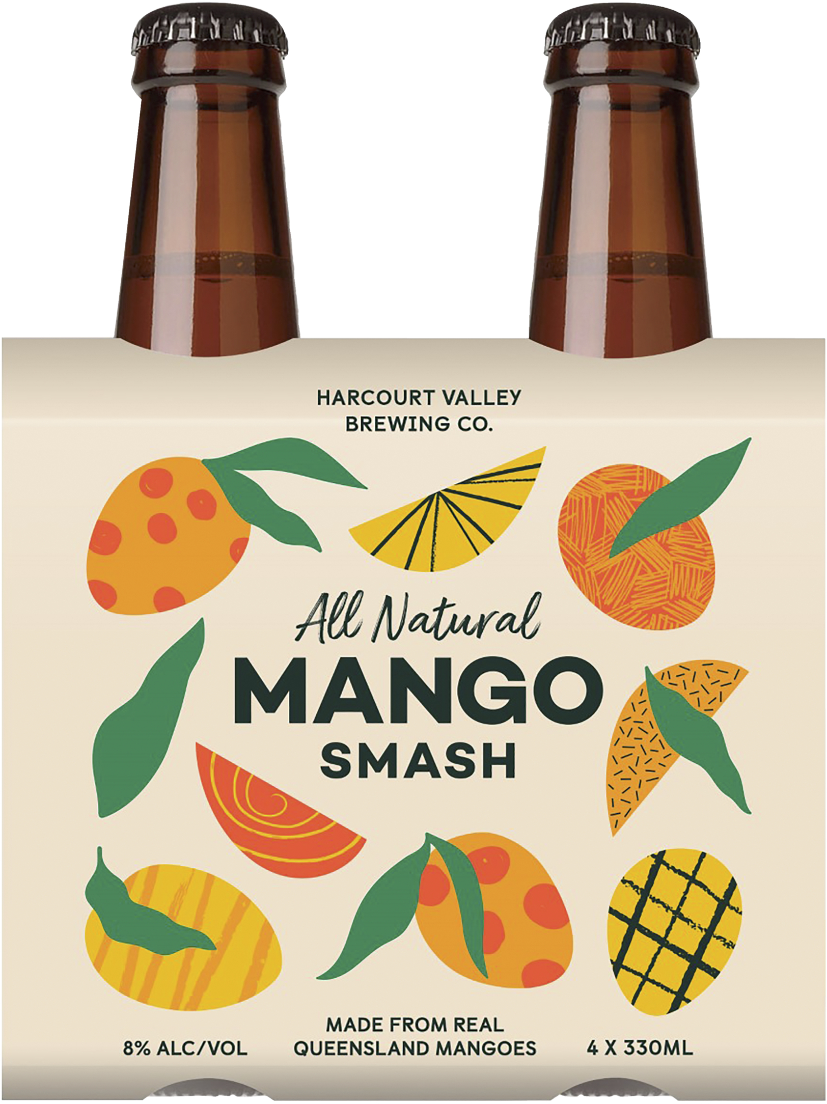 Buy Harcourt Valley Mango Smash Bottle 330mL Online | VC