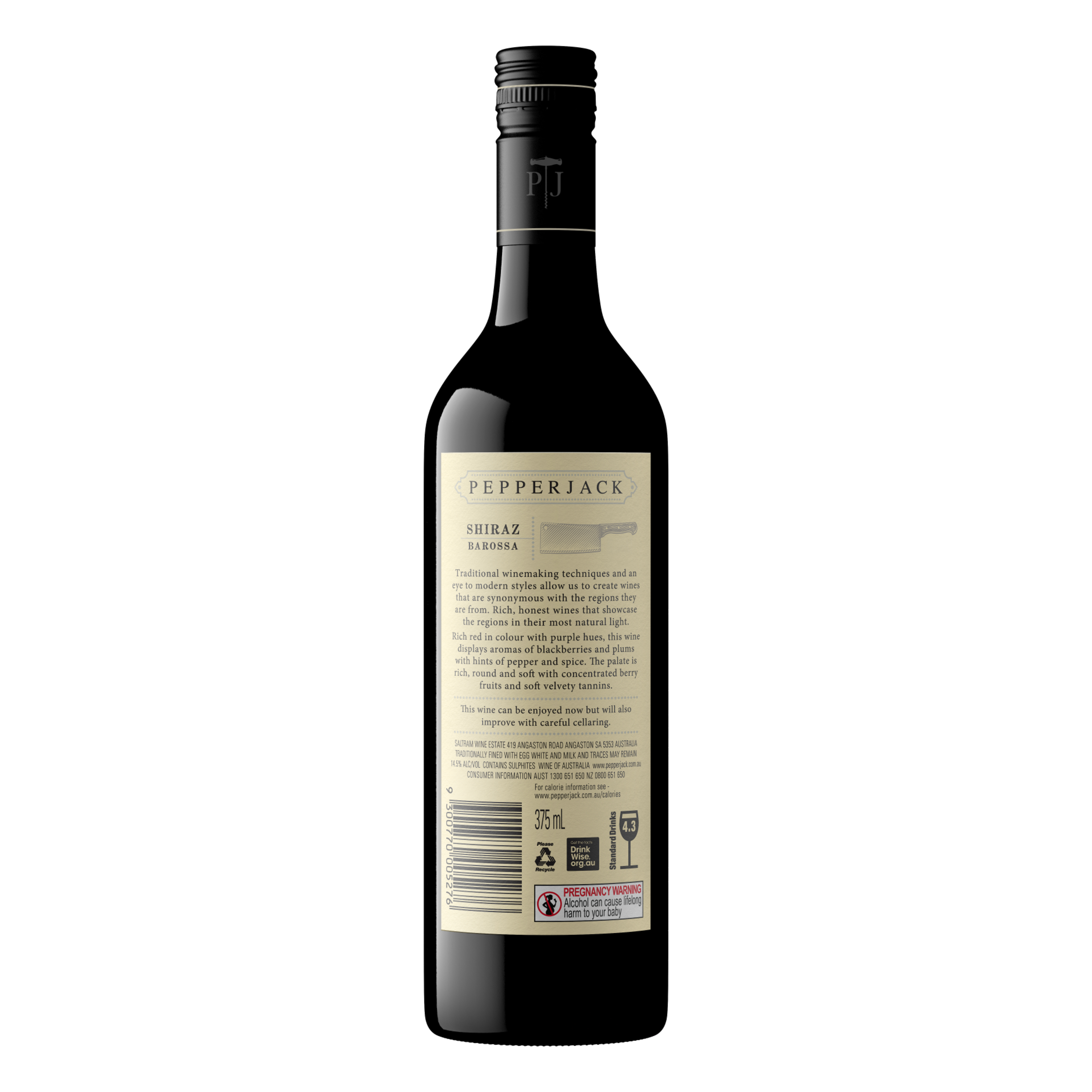 Pepperjack Shiraz 375mL | Liquorland