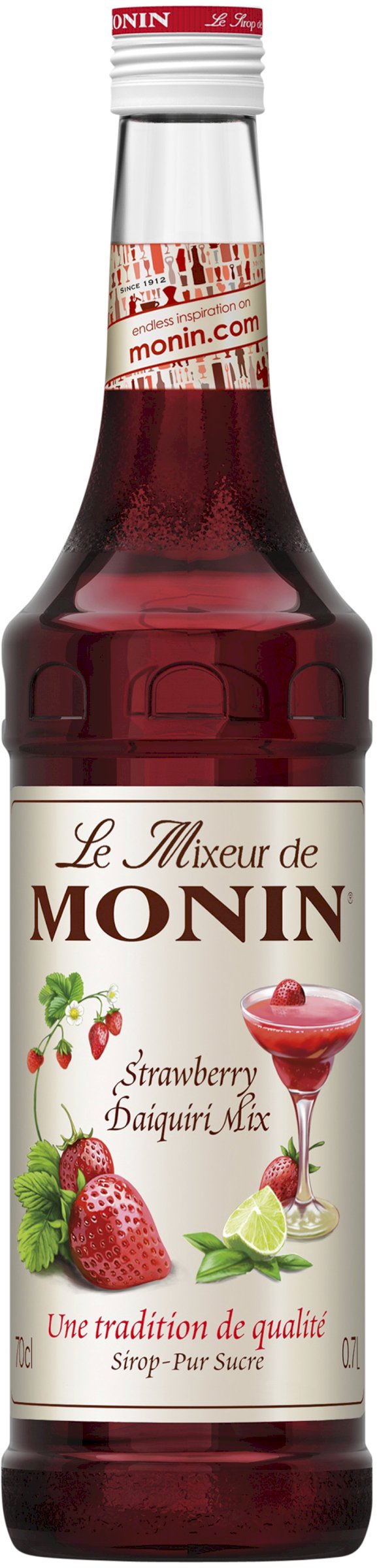 Monin Strawberry Daiquiri Mix 700ml - Low Prices