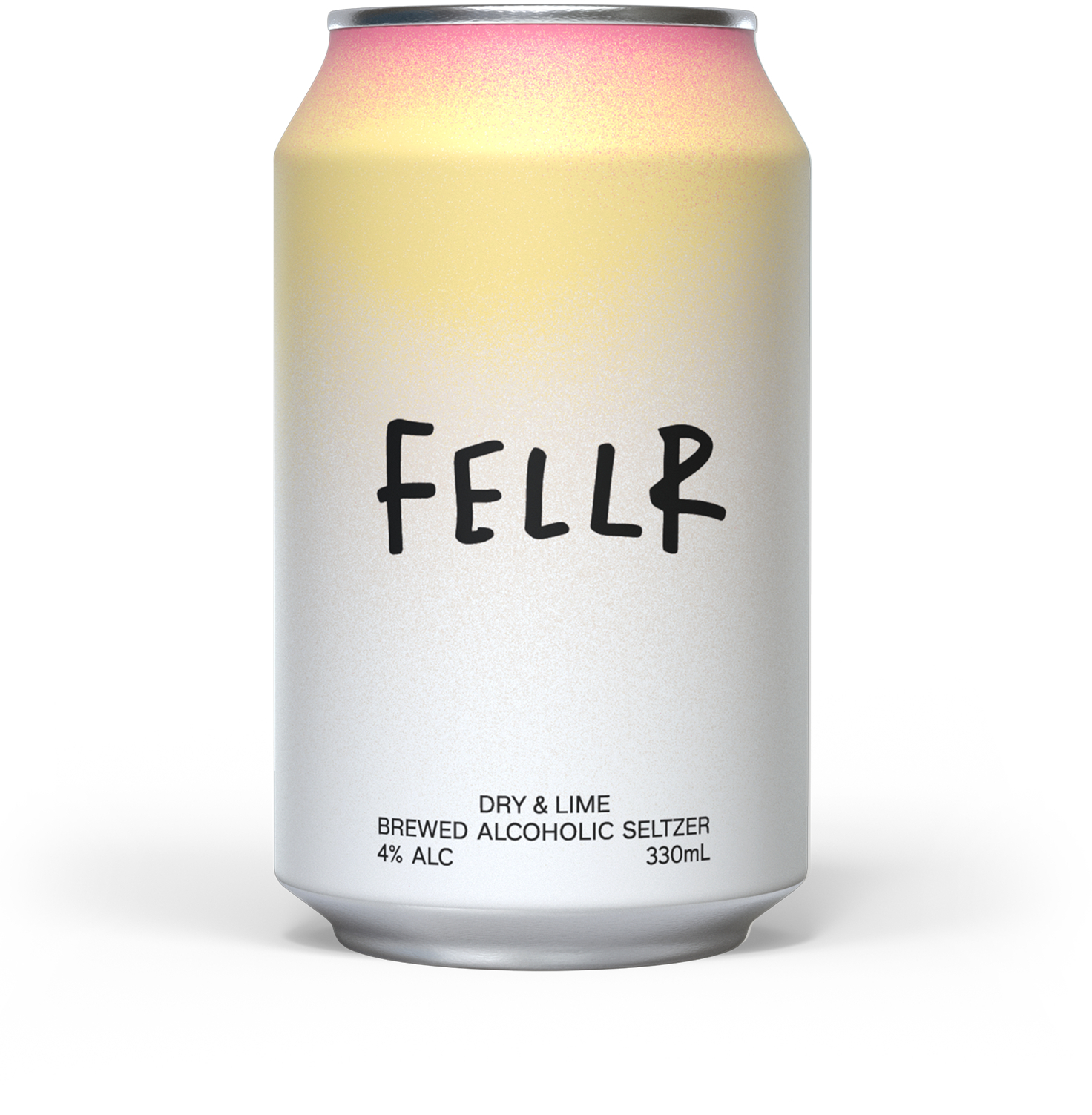 Buy Fellr Dry & Lime Brewed Alcoholic Seltzer Can 330mL Online