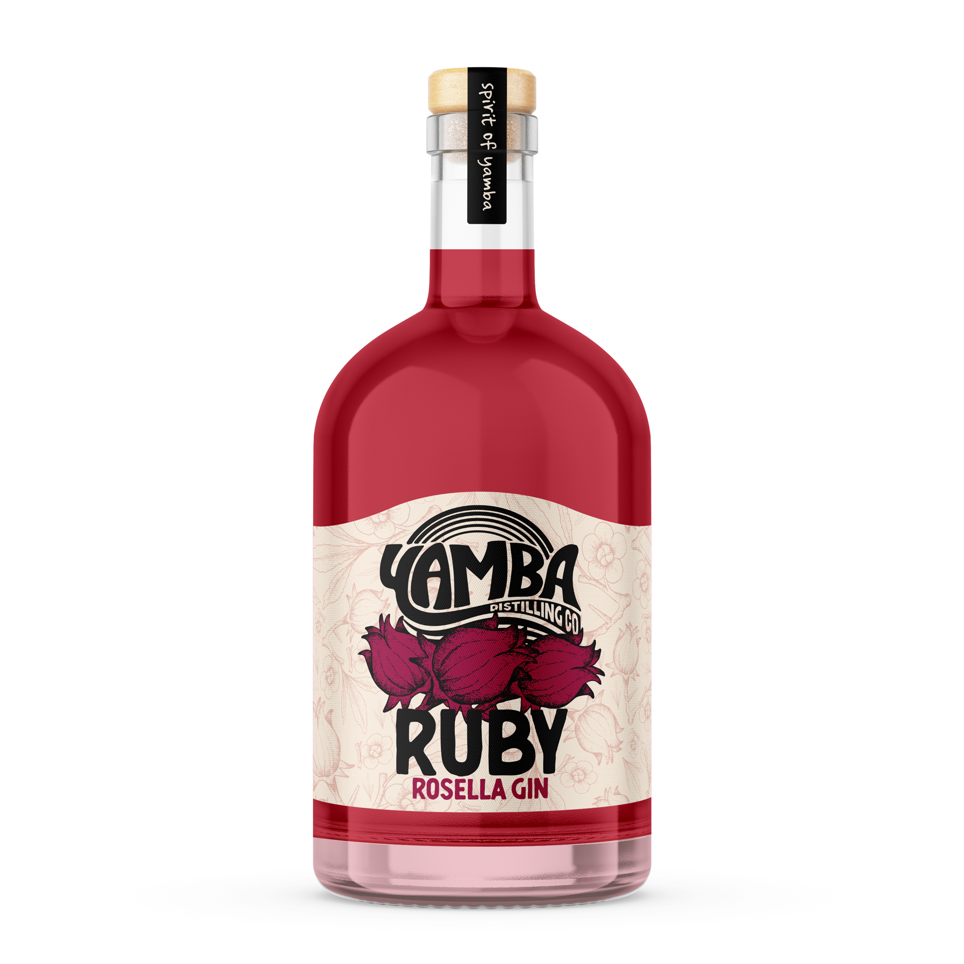 Buy Clarence Distillery Ruby Rosella Gin 700mL Online