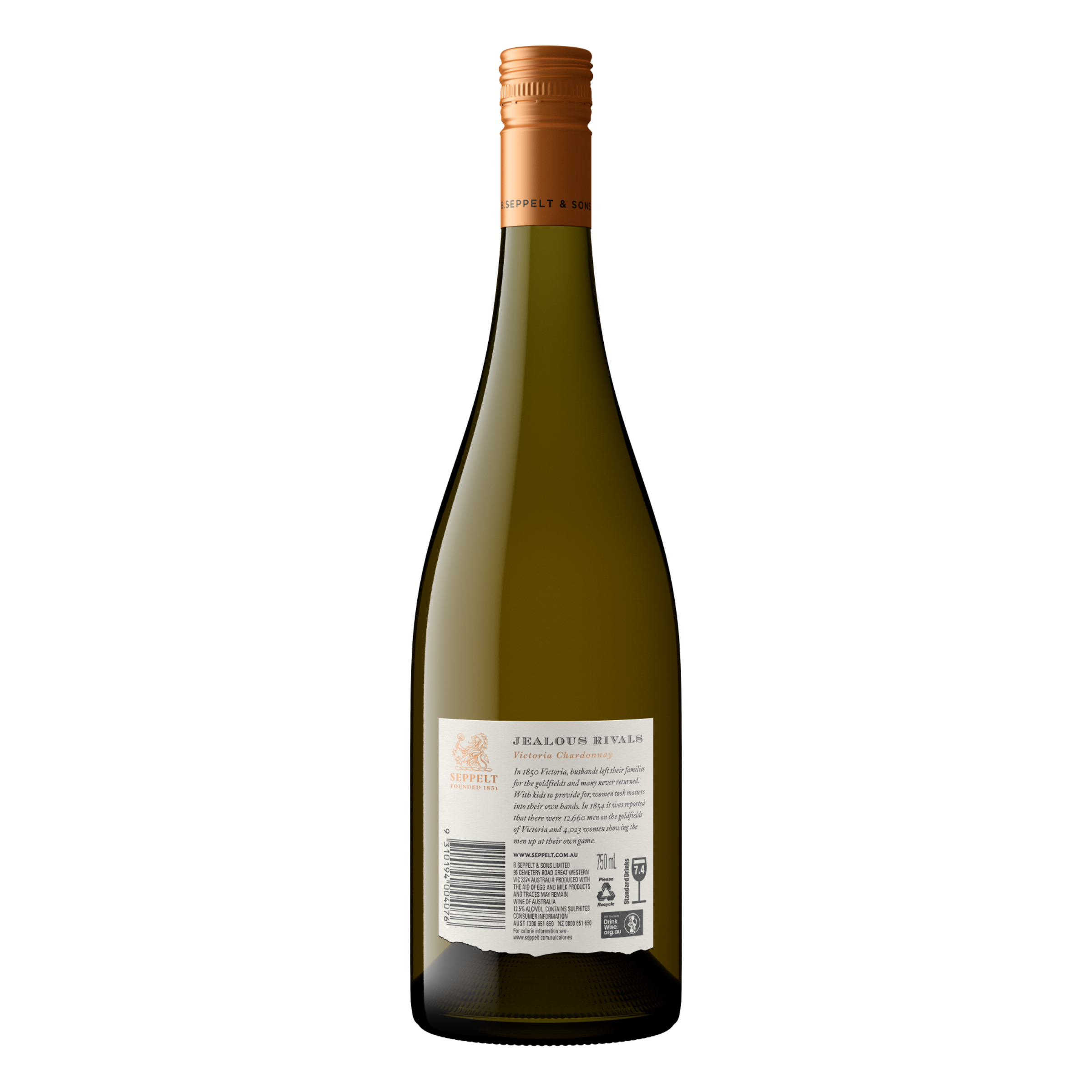 Seppelt Jealous Rivals Chardonnay 750mL | Liquorland