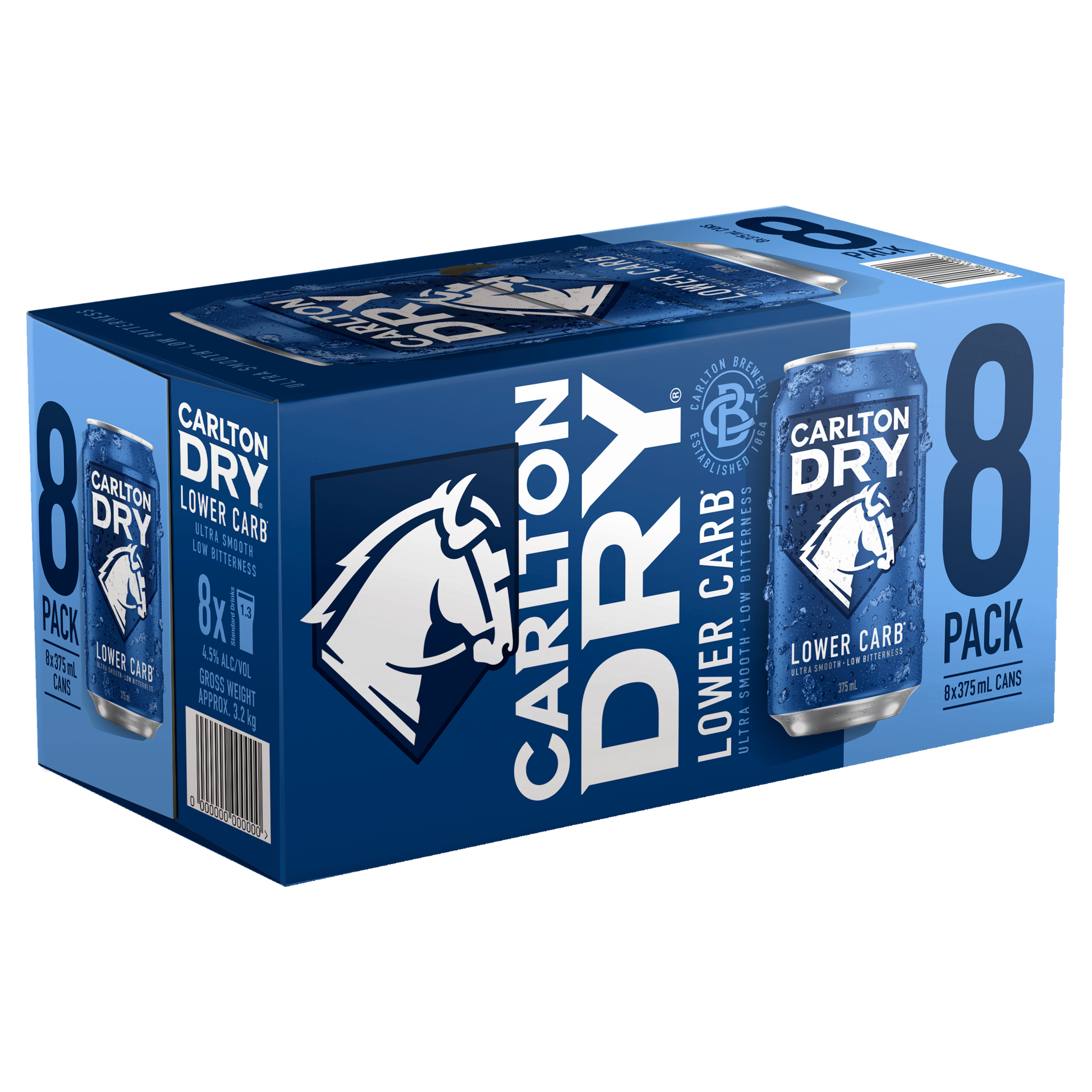 Carlton Dry 8pk Can 375mL - 8 & 24 Pack Deals
