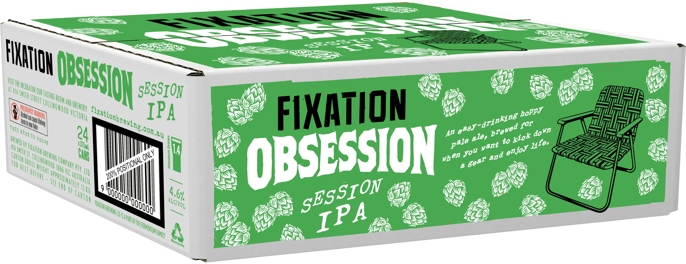 Fixation Obsession IPA Can 375mL | Liquorland