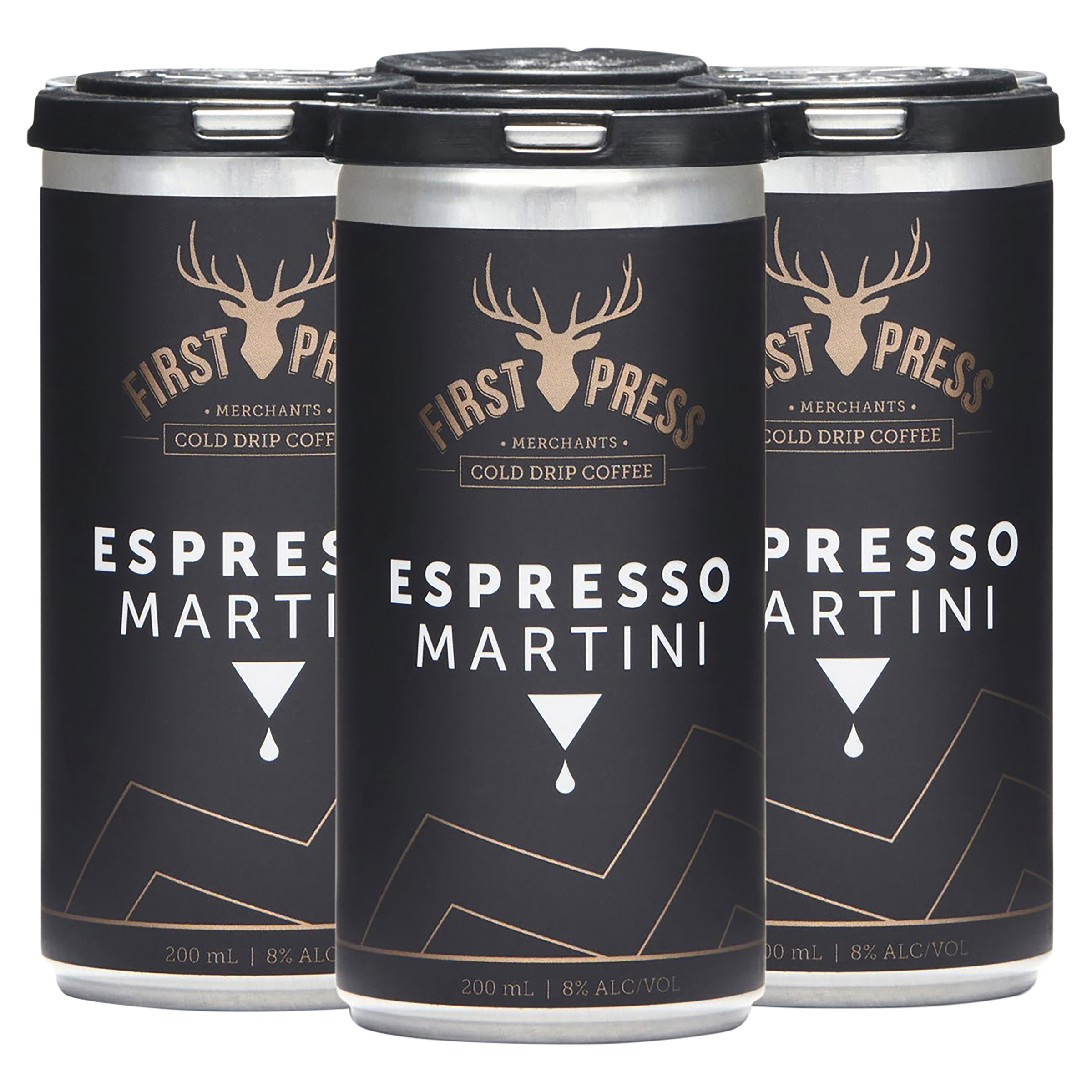 First Press Espresso Martini Can - Single & 4 Pack Deals