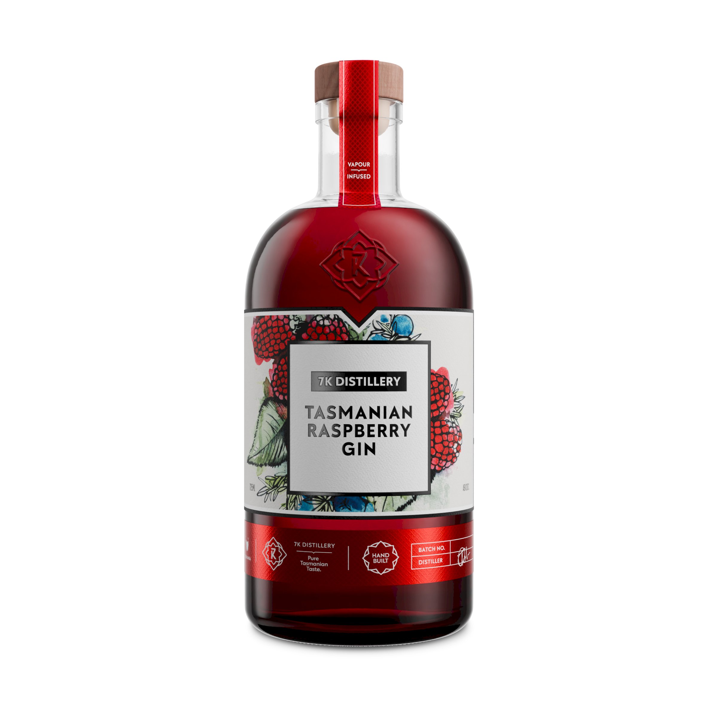 7K Aqua Vitae Tasmanian Raspberry Gin 725ml | First Choice Liquor Market