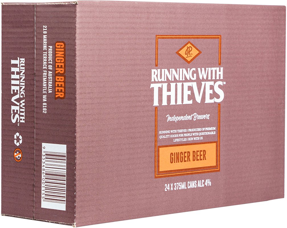 Running With Thieves Ginger Beer Cans Online | Liquorland