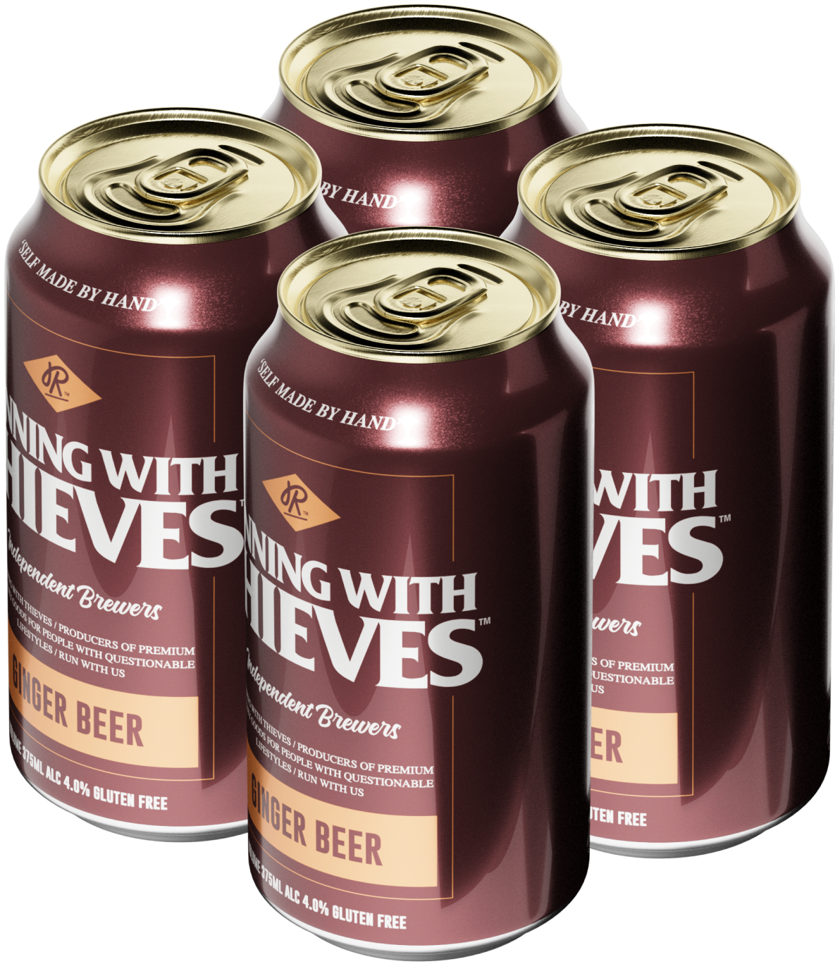 Running With Thieves Ginger Beer Can 375mL | Liquorland