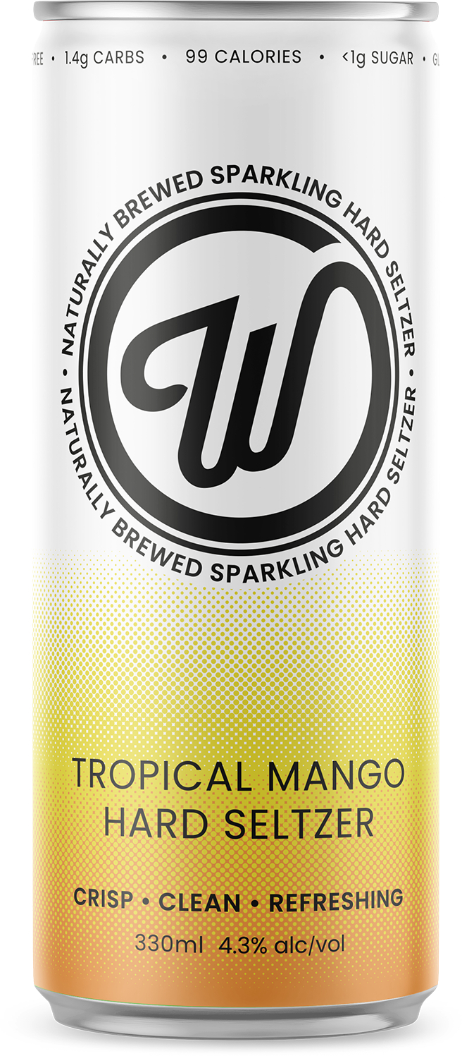 W Tropical Mango Seltzer 330mL | First Choice Liquor Market
