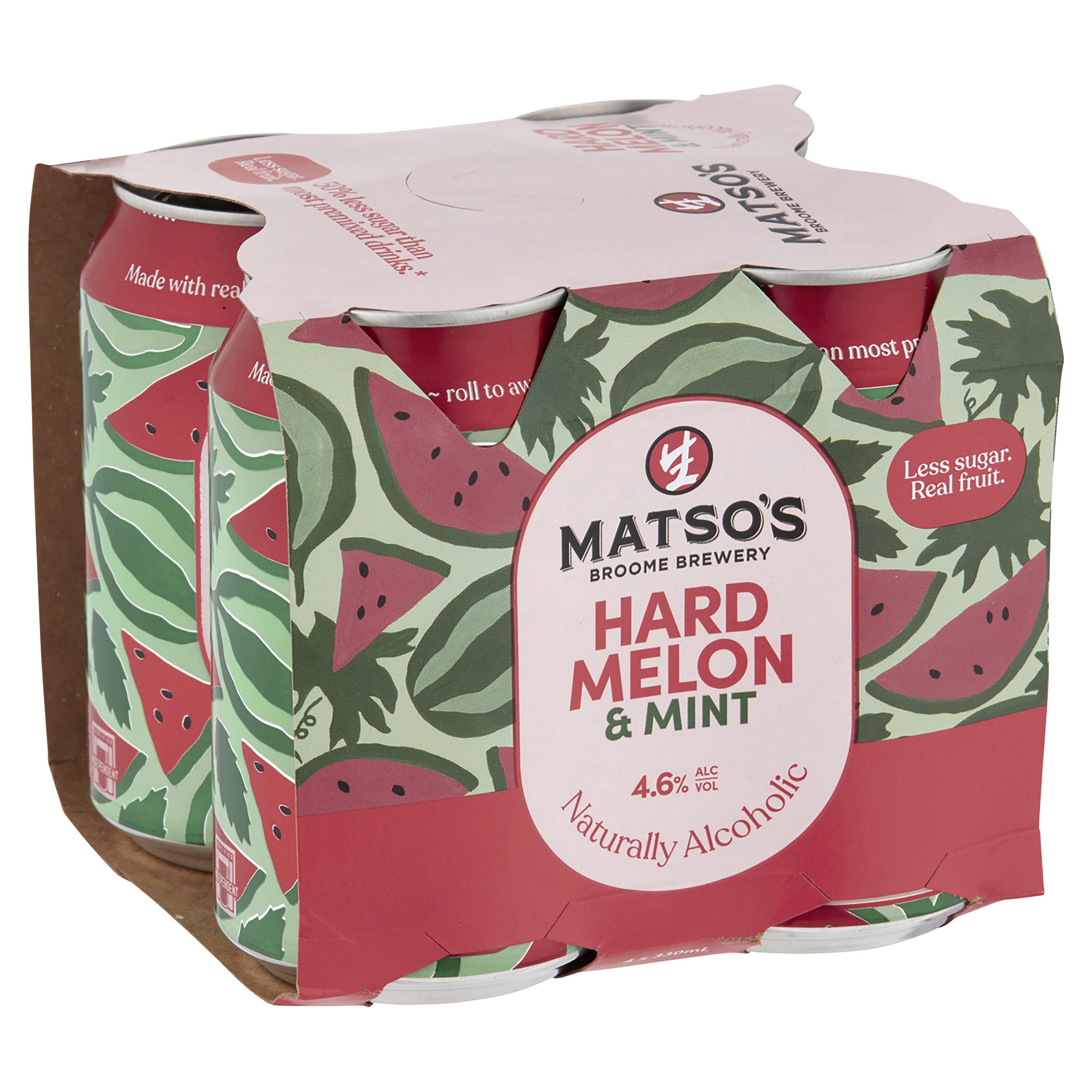 Buy Matso's Hard Melon Can 330ml Online