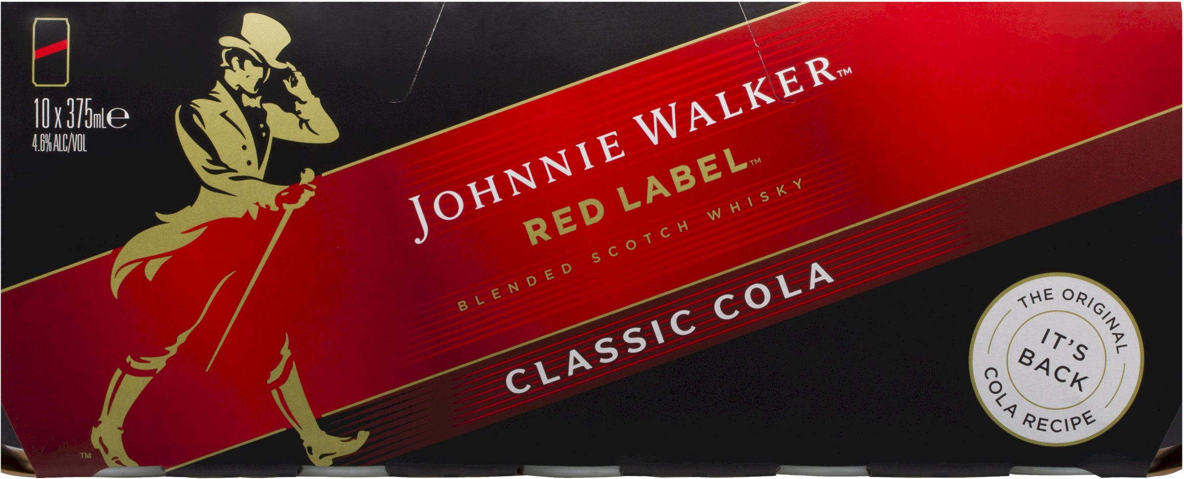 Johnnie Walker Red & Cola 375mL (10 pack) | Liquorland