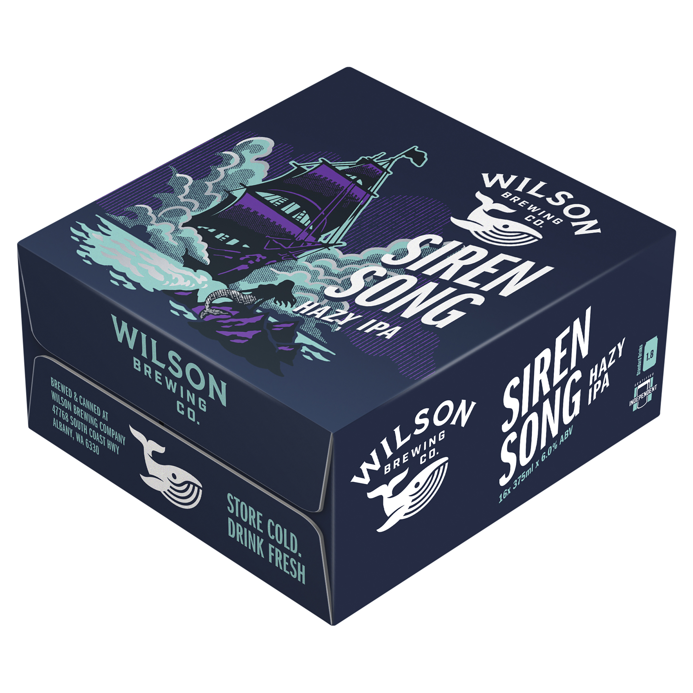 Wilson Siren Song Hazy IPA Can 375mL | Liquorland