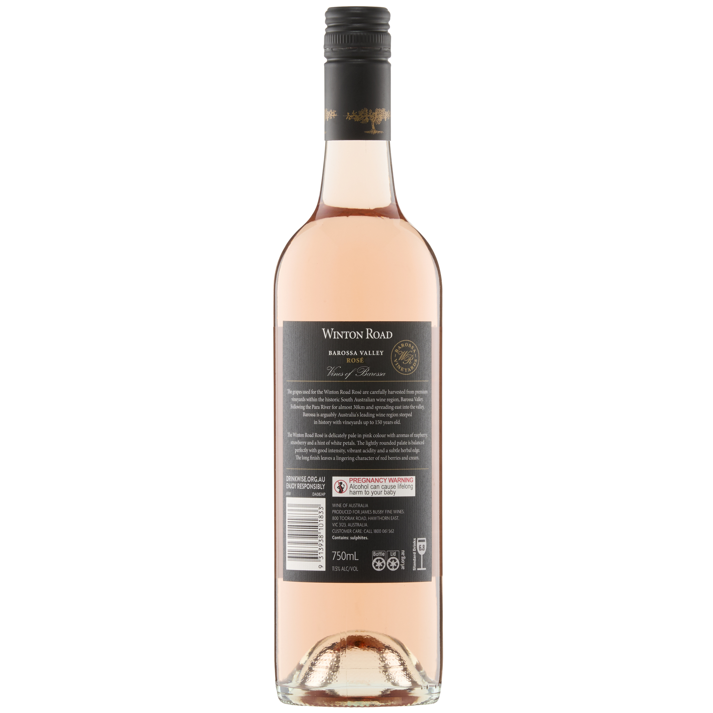 Winton Road Barossa Valley Rose 750mL | Liquorland