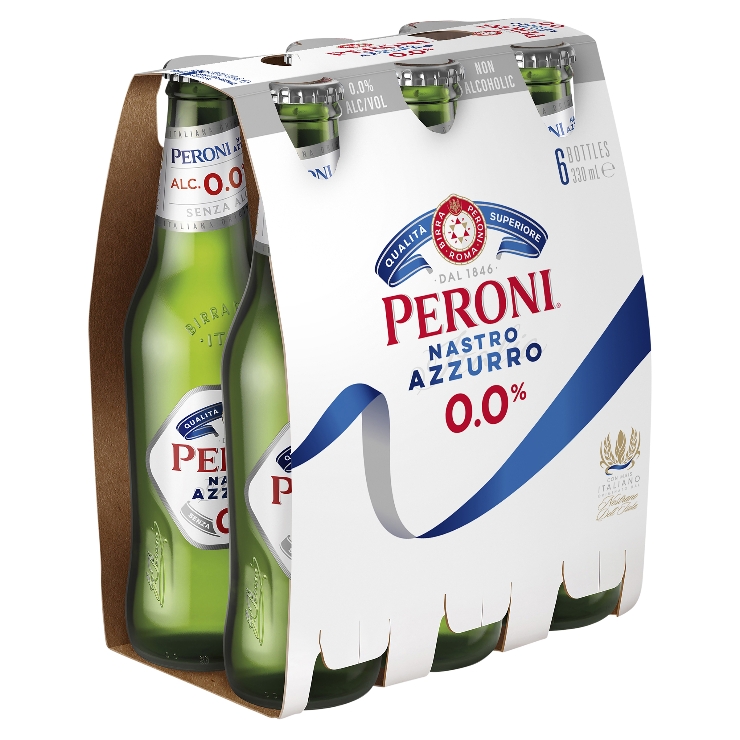 Peroni Nastro 0.0% Bottle 330mL | Liquorland