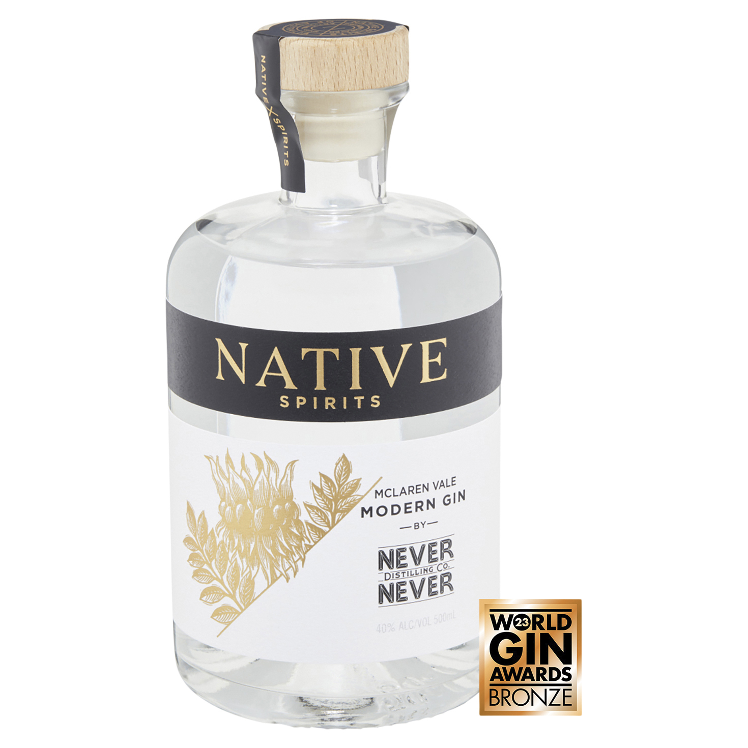 Native Spirits McLaren Vale Modern Gin By Never Never 500mL | Liquorland