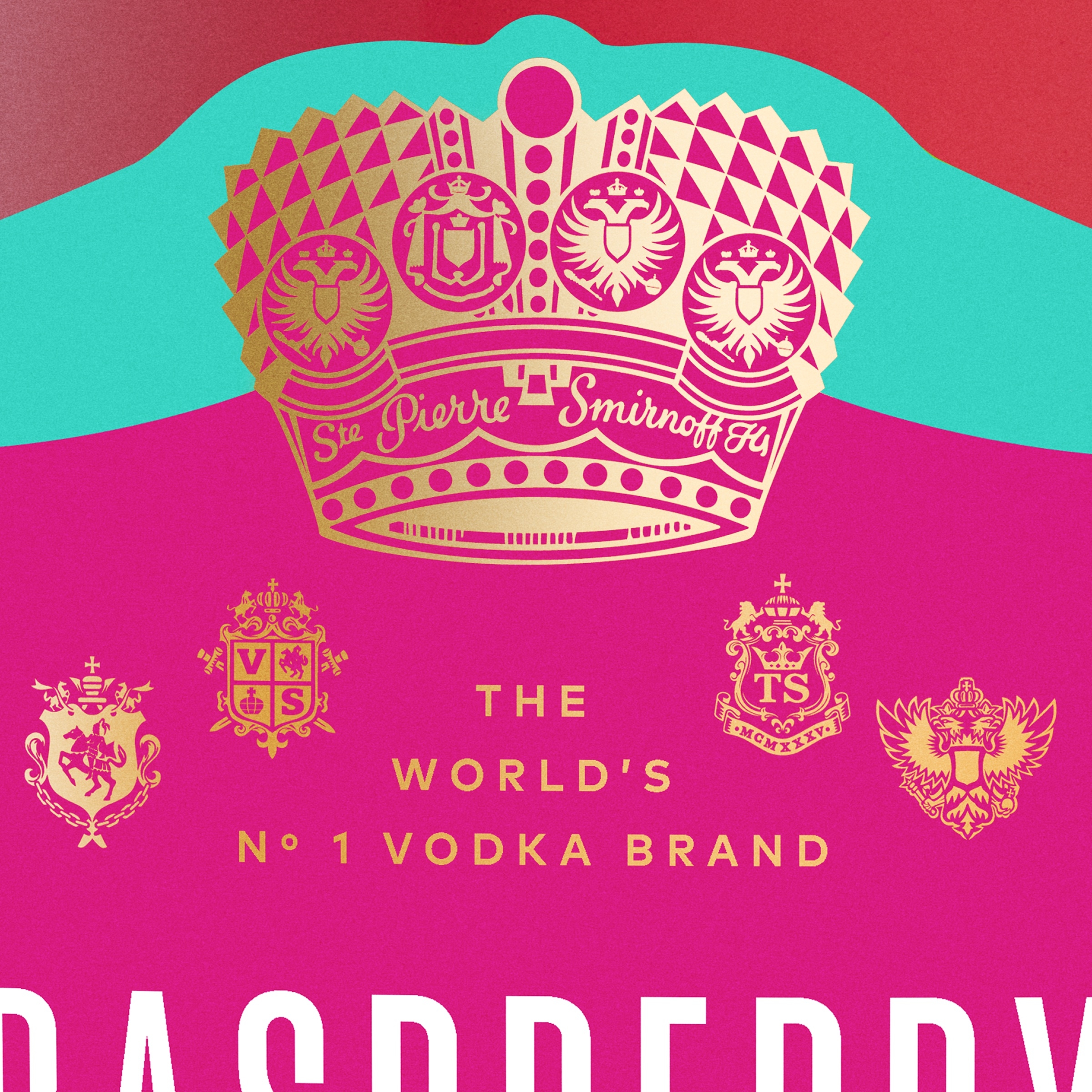 Smirnoff Raspberry Crush Vodka 700ml - Low Prices