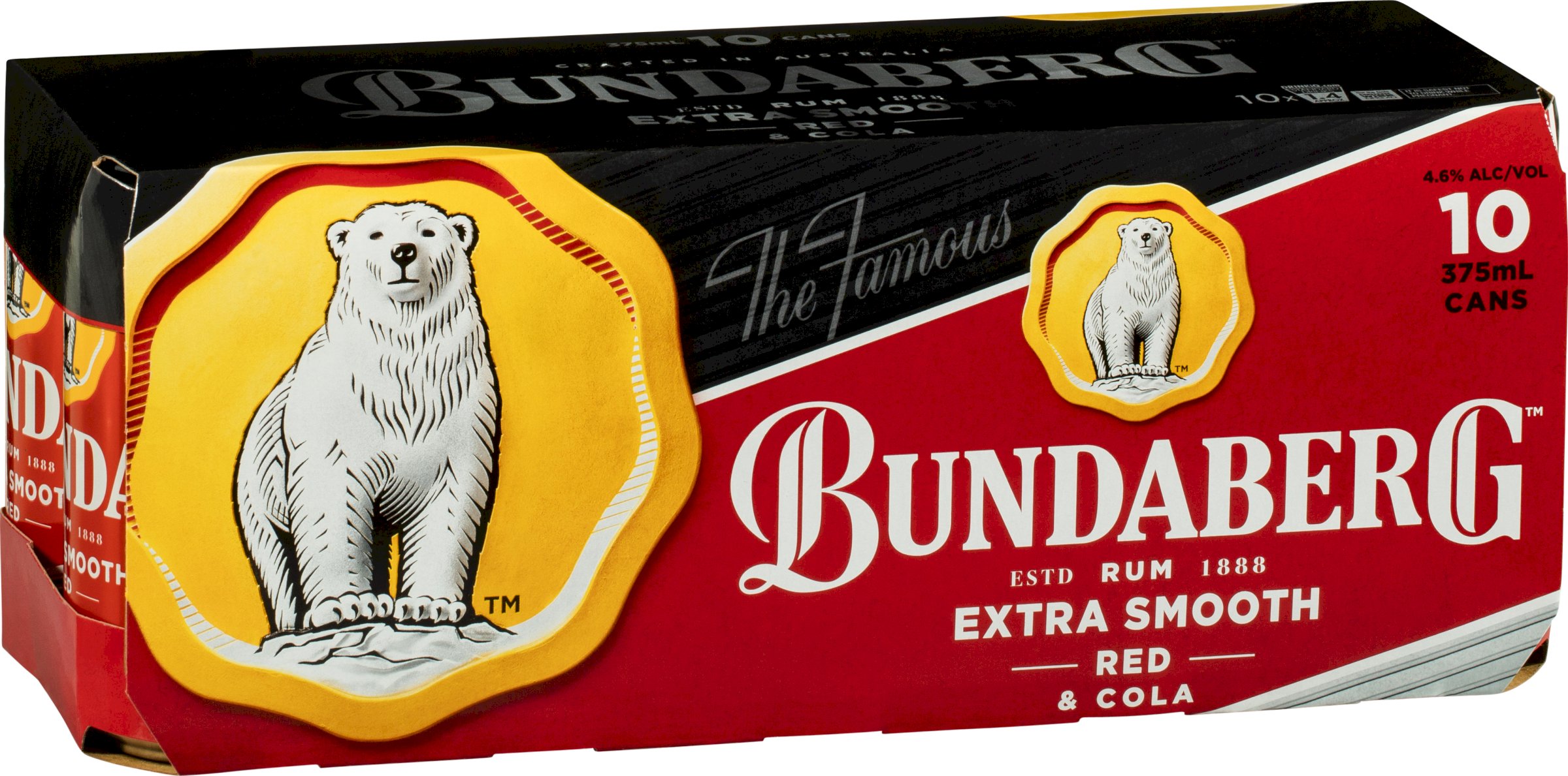 Bundaberg Red & Cola Can 375mL (10 Pack) | Liquorland
