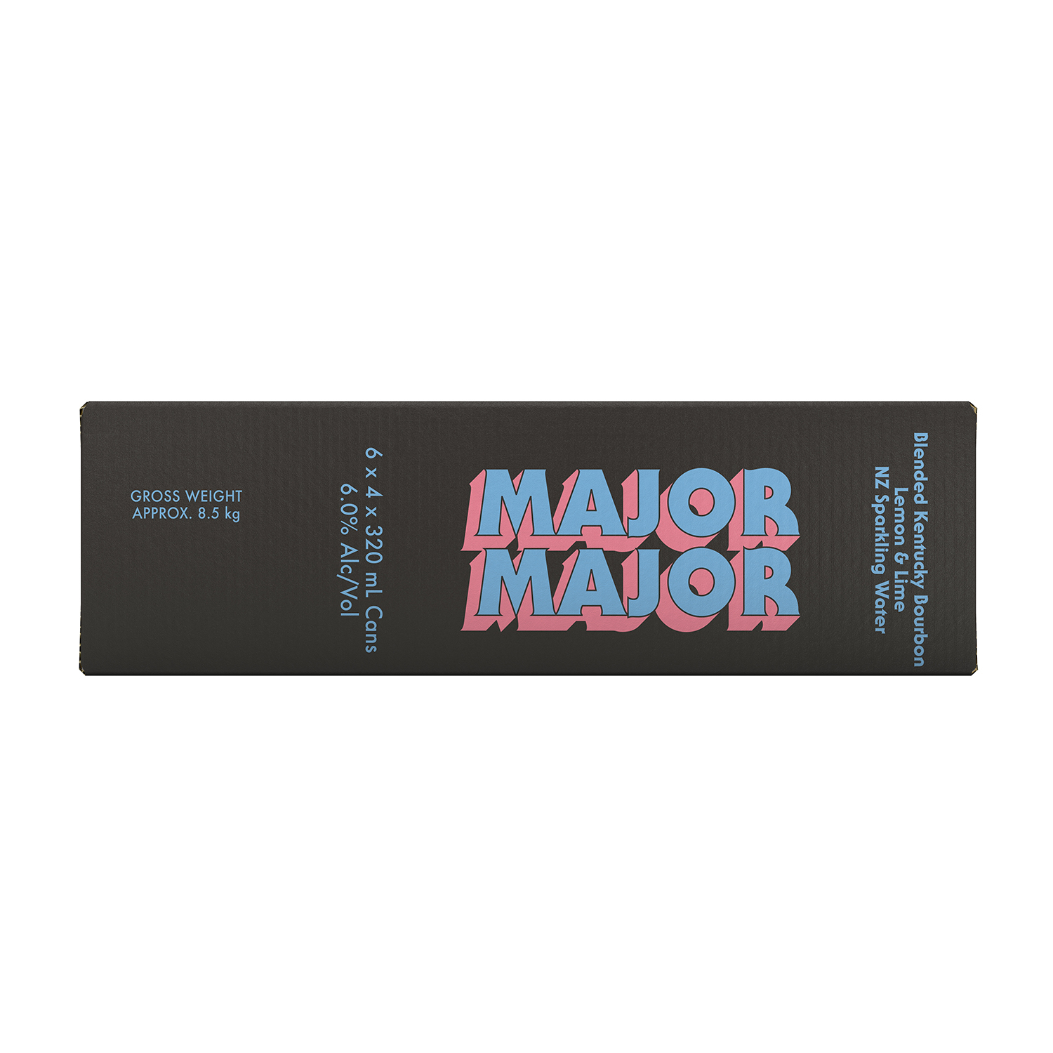 Major Major Bourbon Lemon Lime & Sparkling Water Can 320mL | Liquorland