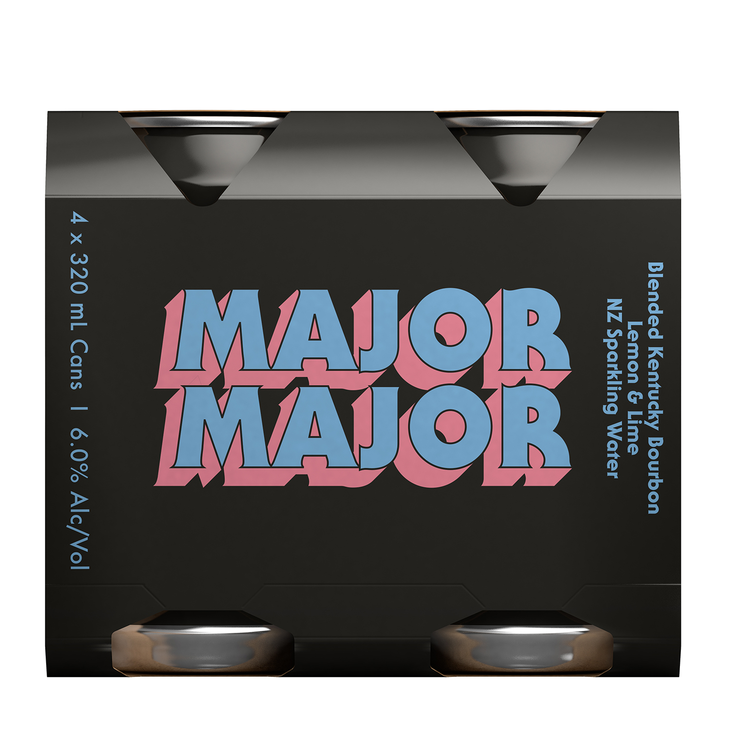 Major Major Bourbon Lemon Lime & Sparkling Water Can 320mL | Liquorland
