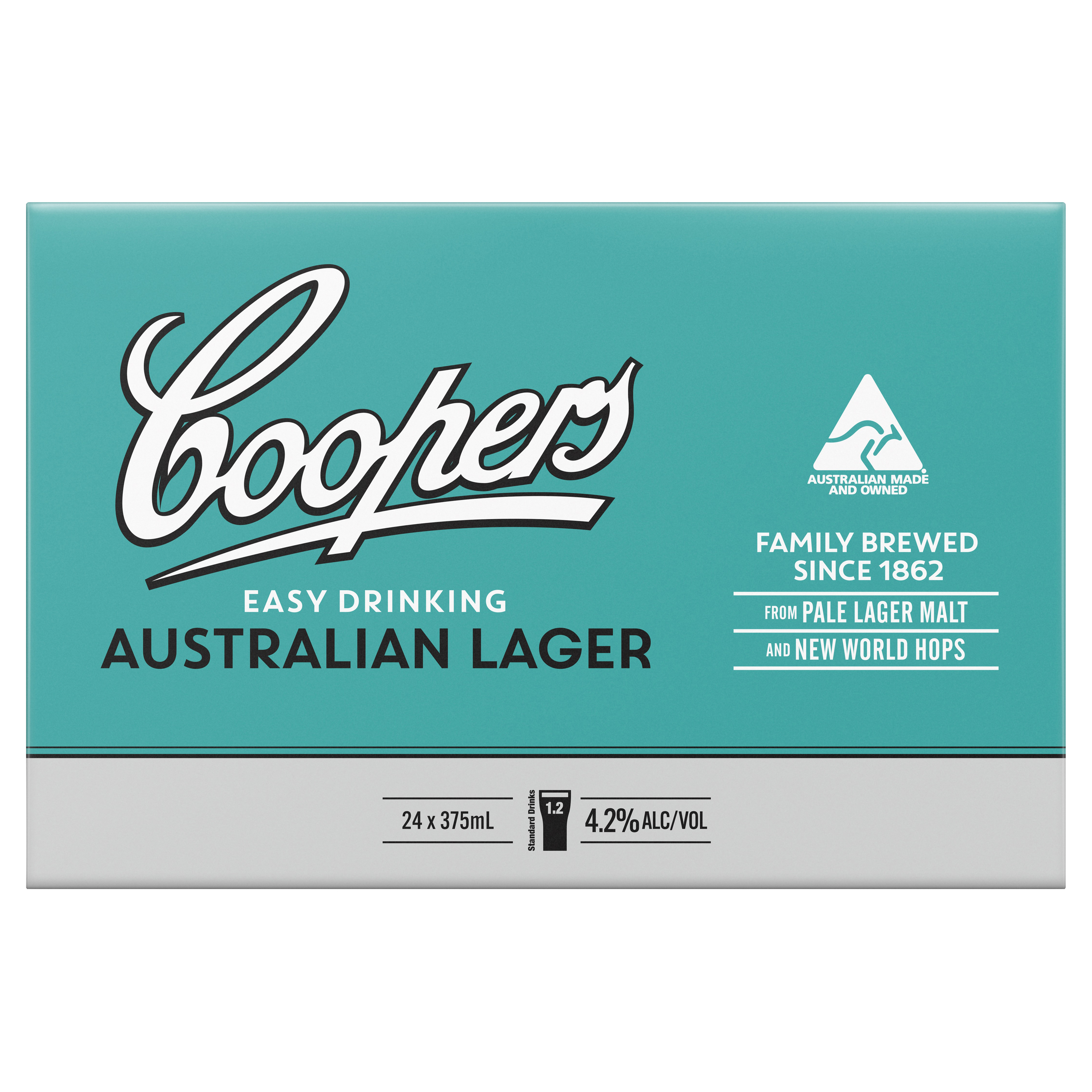 Coopers Australian Lager Can 375mL | Liquorland
