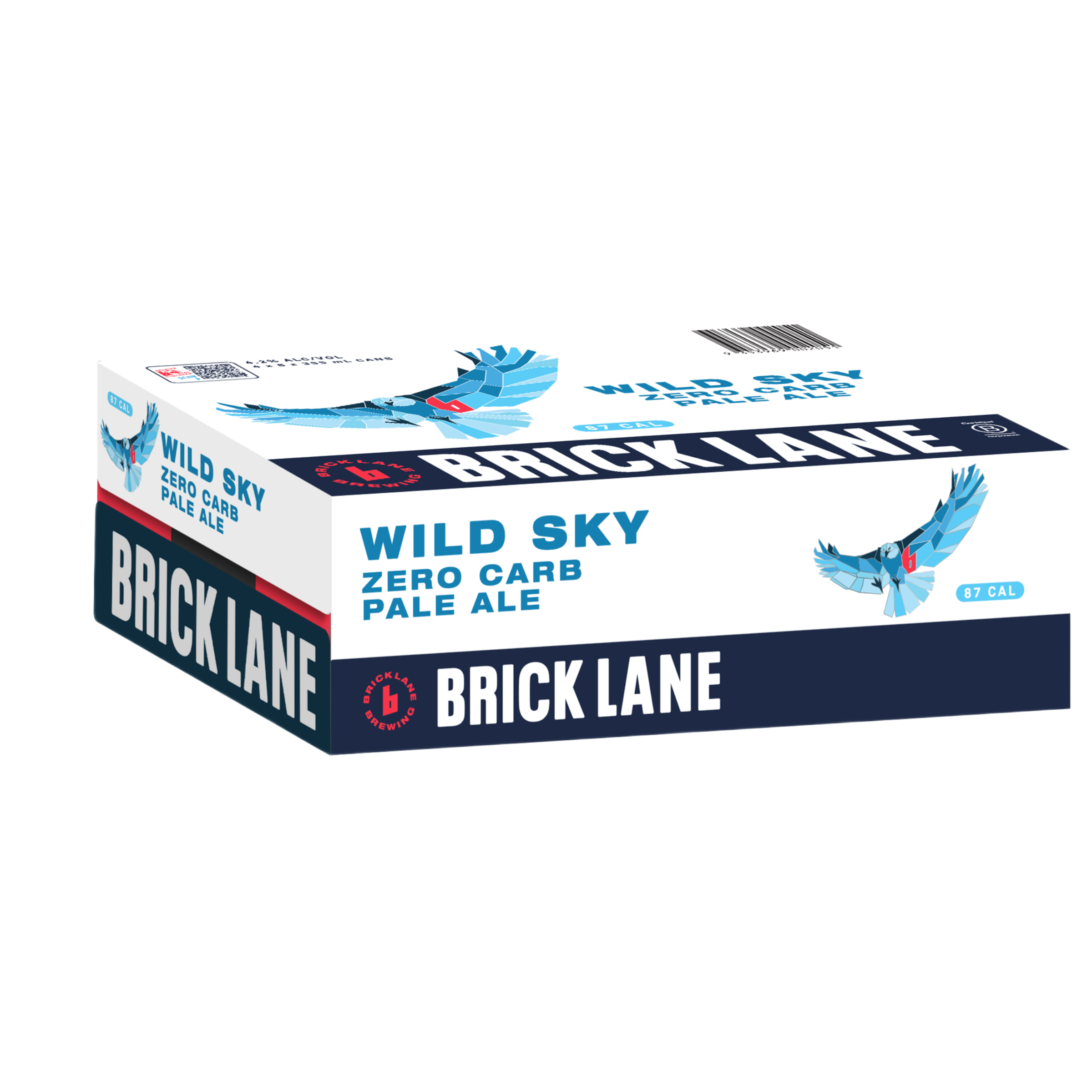 Brick Lane Wild Sky Zero Carb Pale Ale Can 355mL | Vintage Cellars