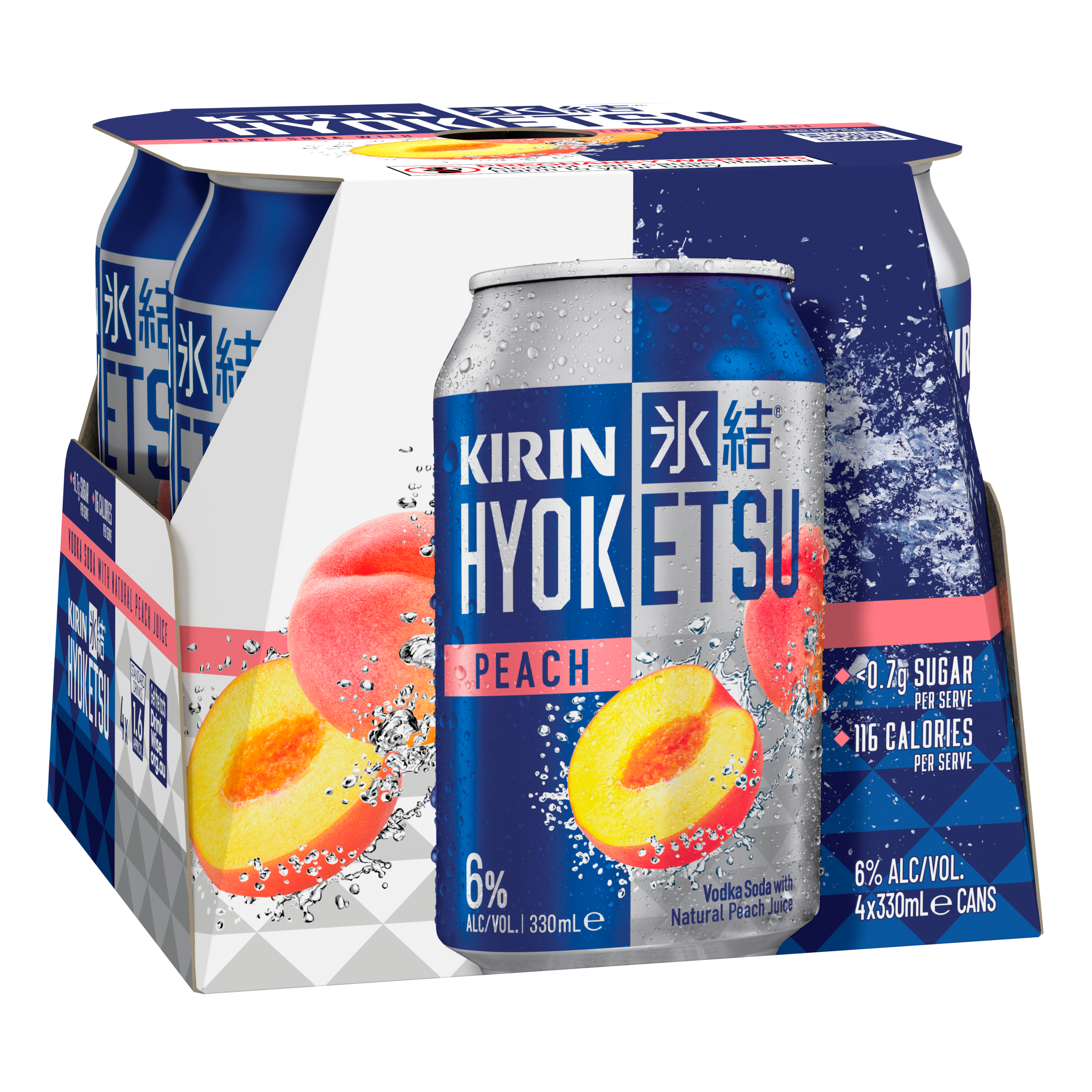 Kirin Hyoketsu Peach Can 330mL | First Choice Liquor Market