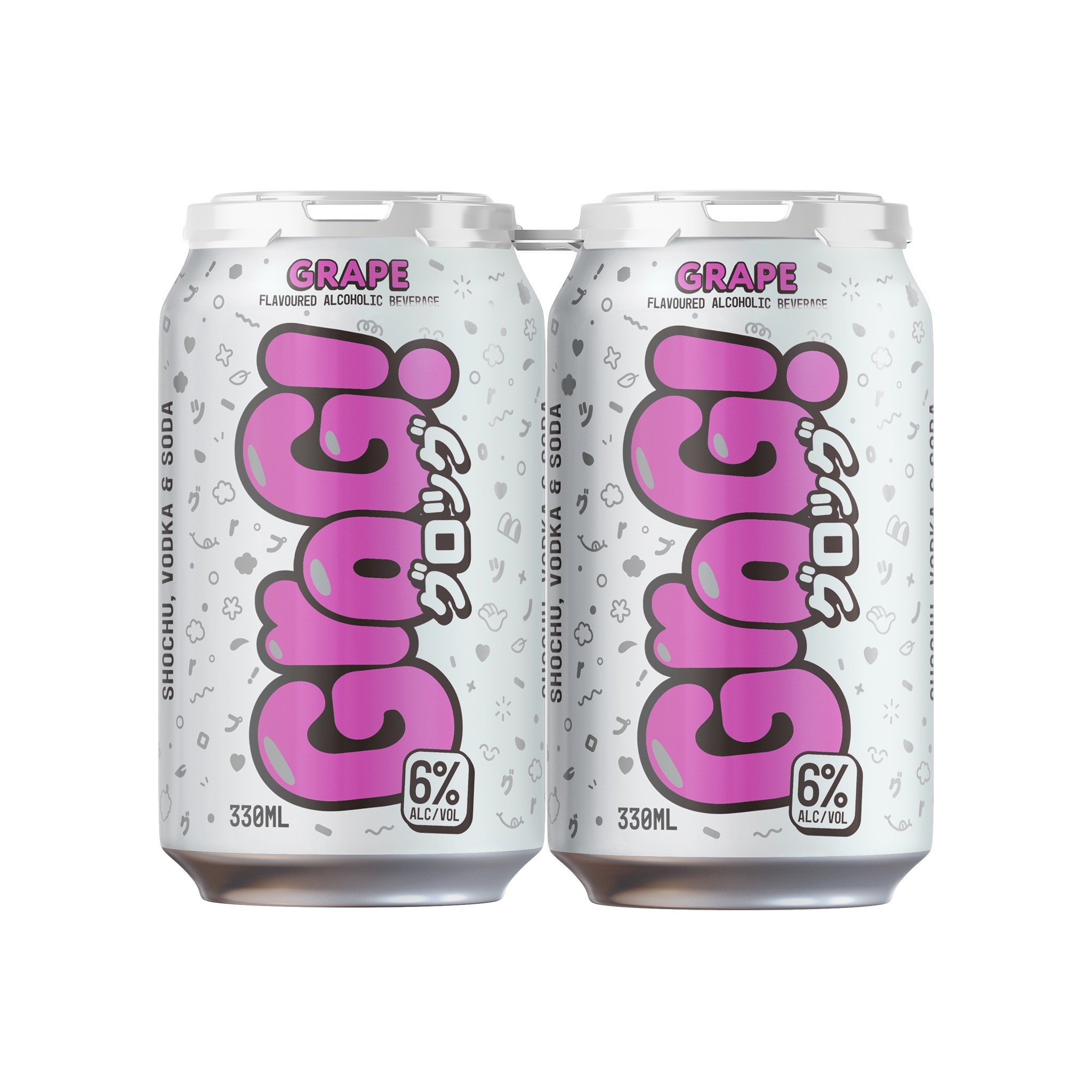 Grog Grape Sochu - 4 & 16 Pack Deals