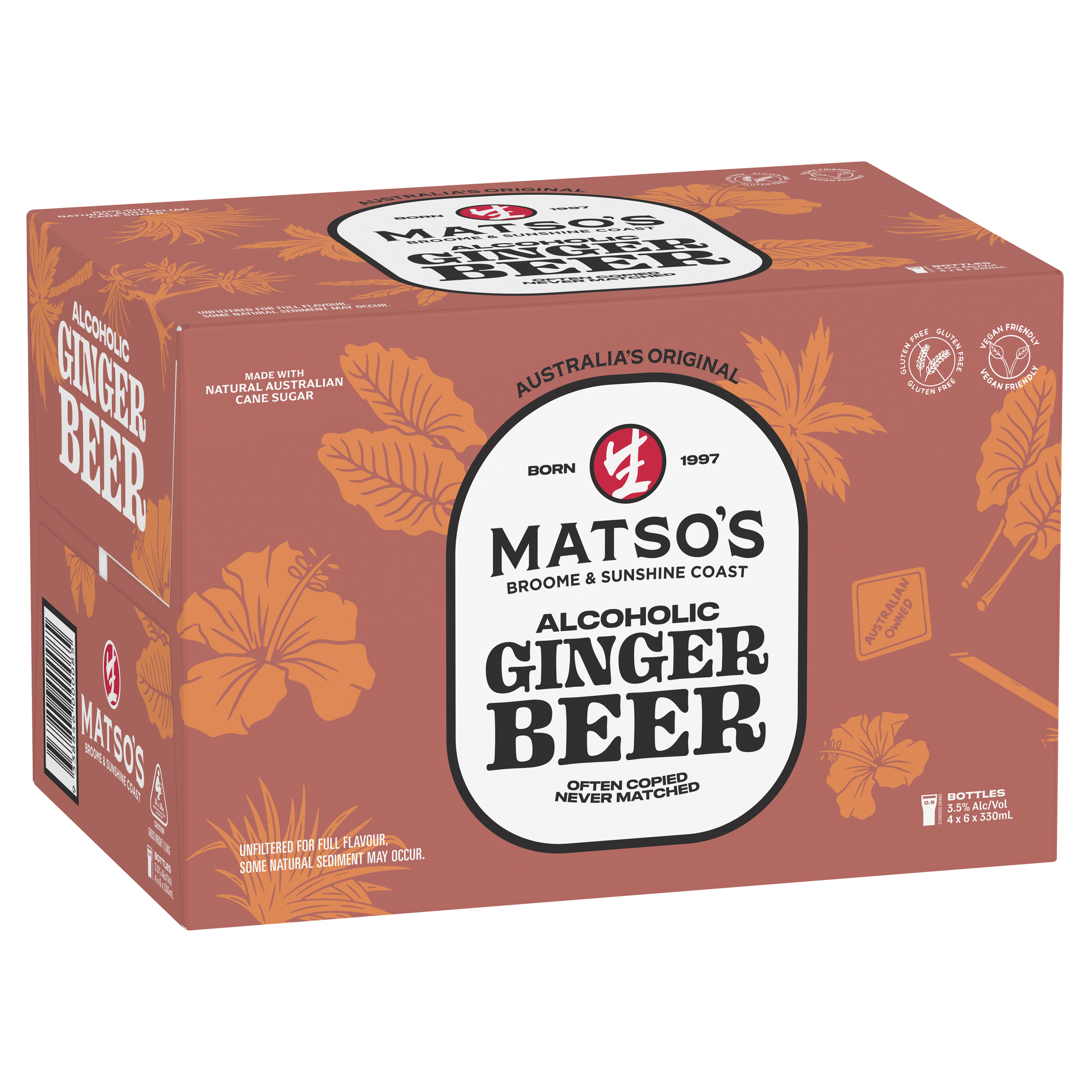 Matso's Ginger Beer Bottle 330mL | Liquorland
