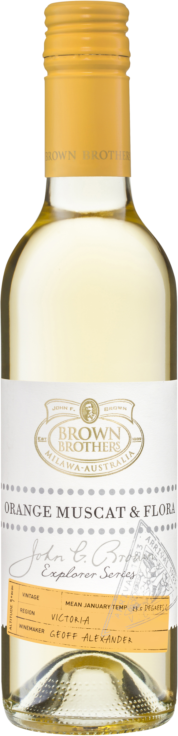 Brown Brothers Orange Muscat Flora 375ml - Low Prices