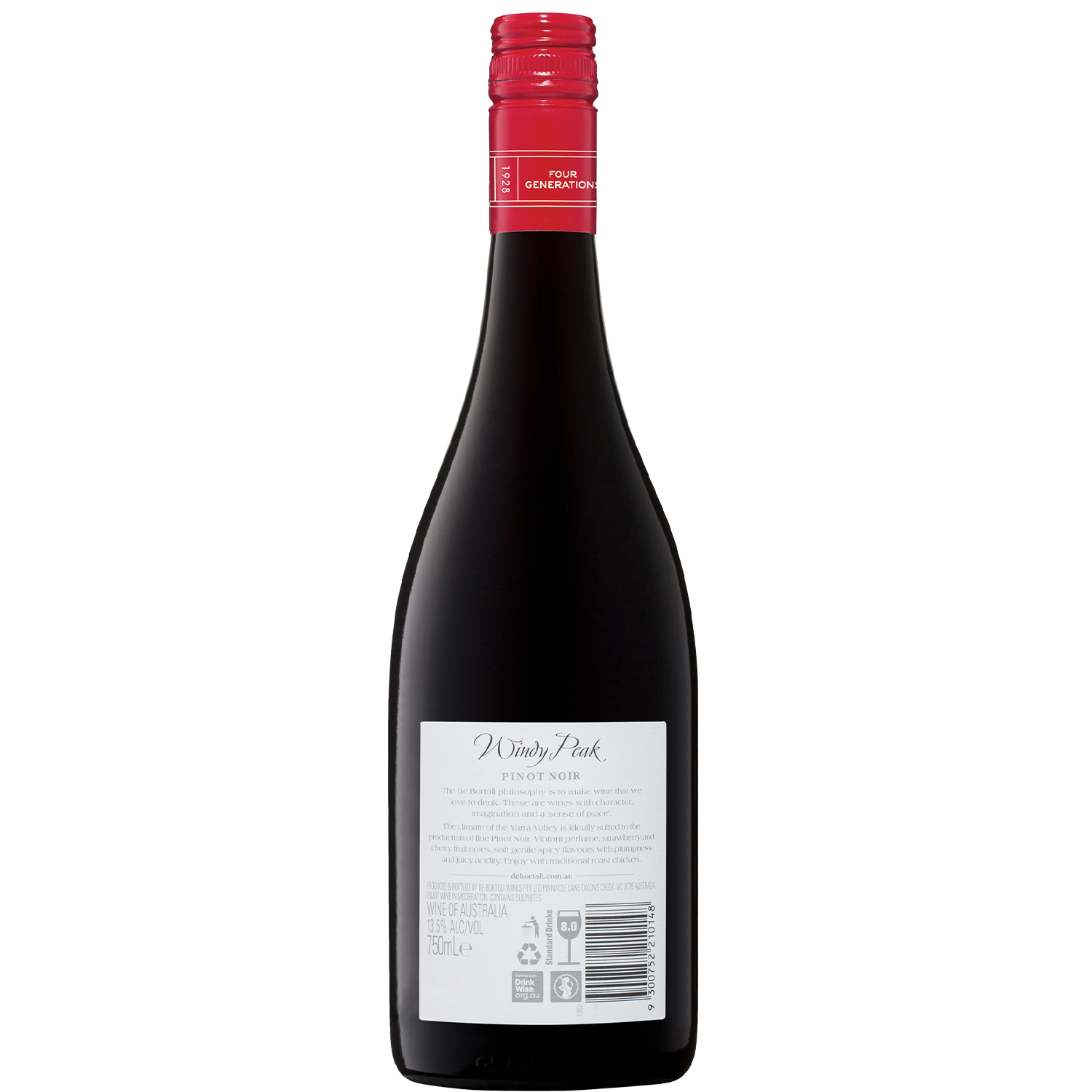De Bortoli Windy Peak Pinot Noir 750ml - Low Prices