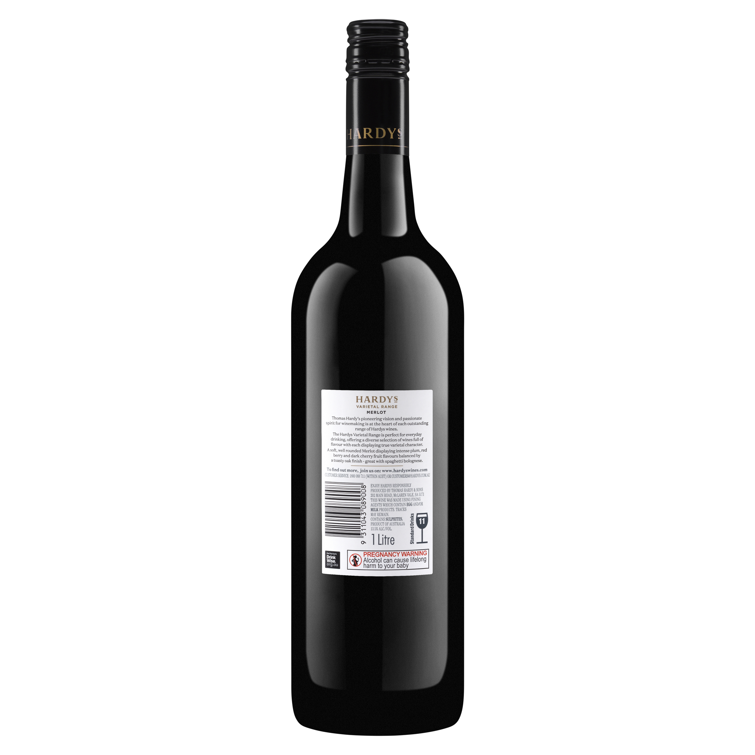 Hardys VR Merlot 1L | First Choice Liquor Market