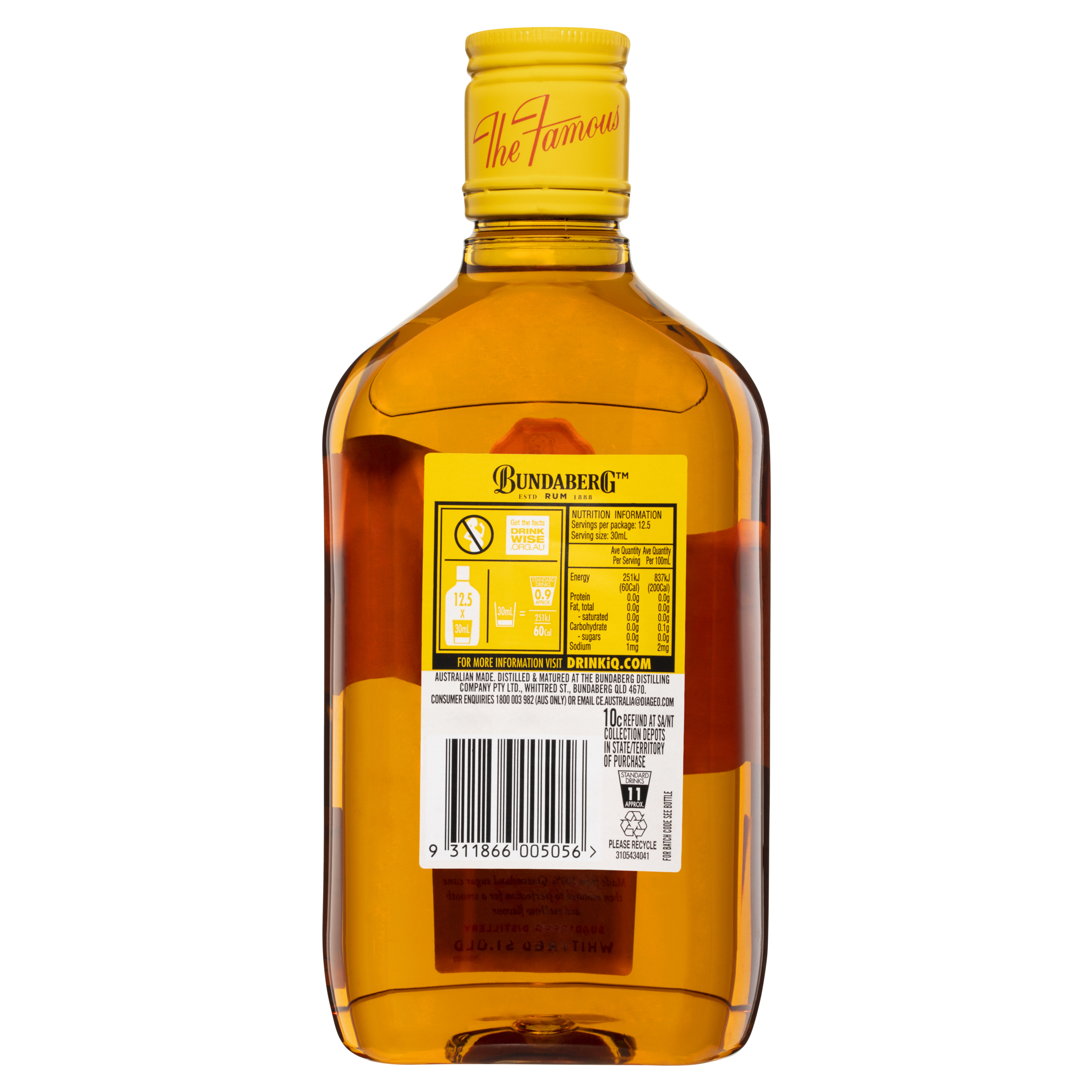 Bundaberg Up Rum 375ml - Low Prices