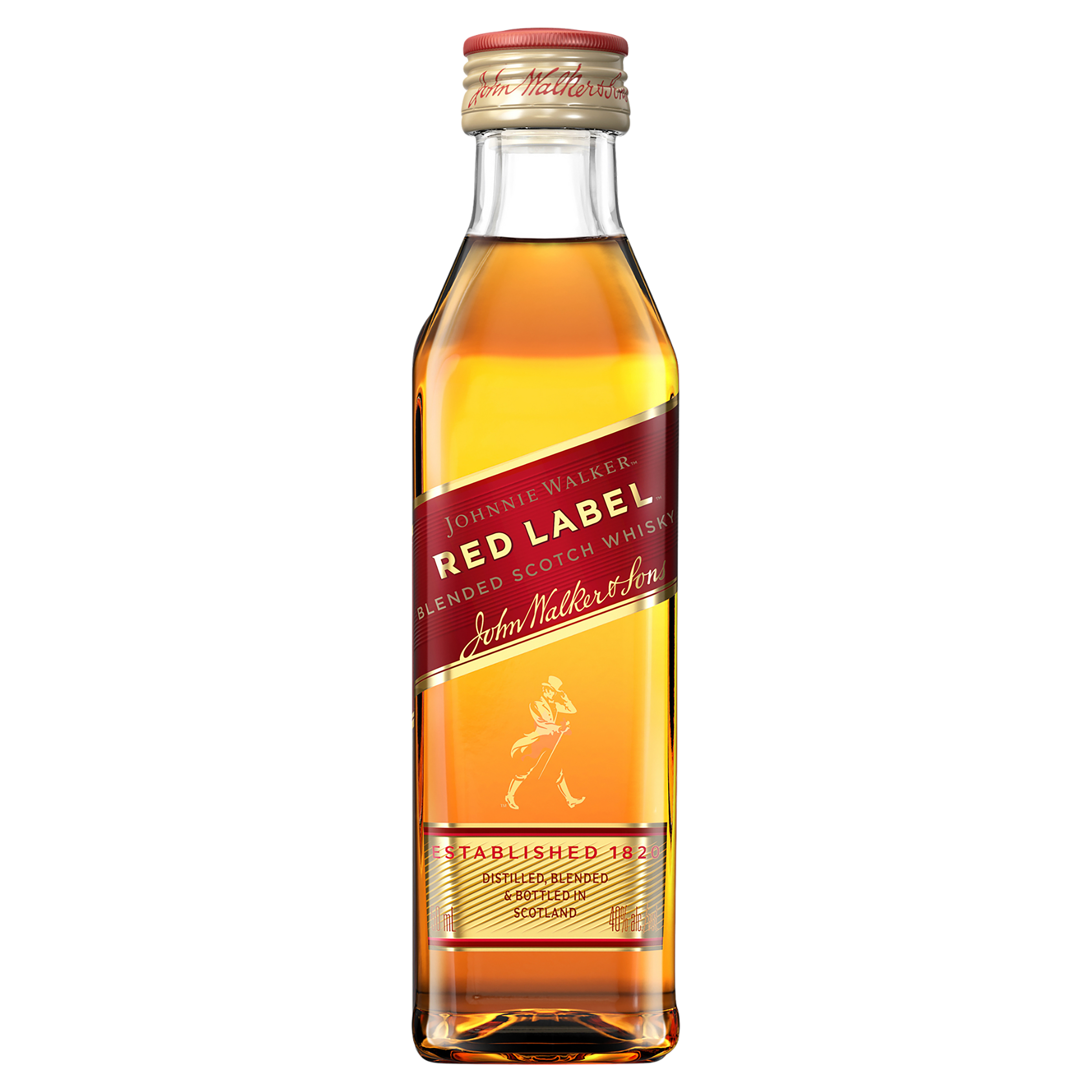 Johnnie Walker Red Scotch Whisky 50ml - Low Prices