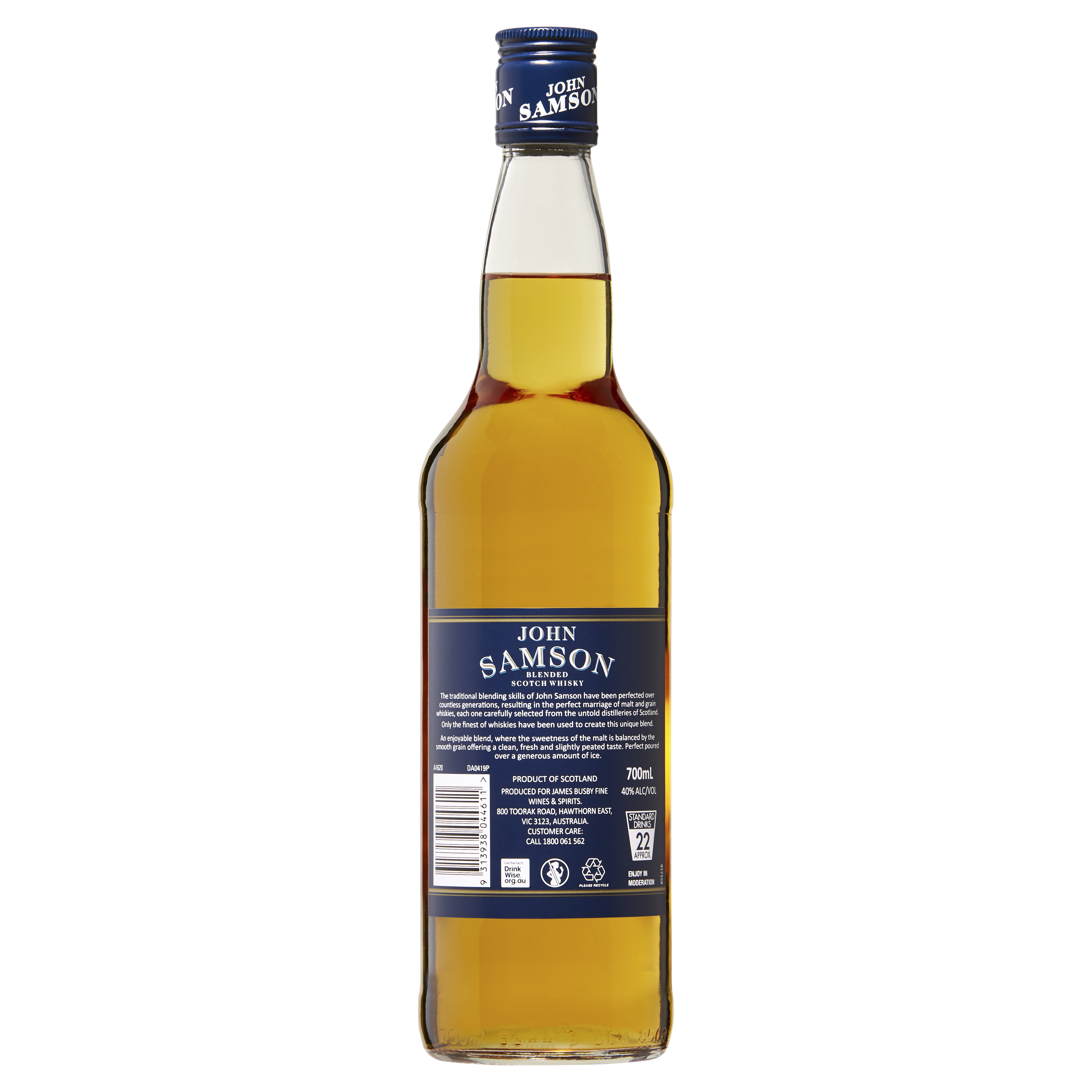 John Samson Scotch Whisky 700ml - Low Prices