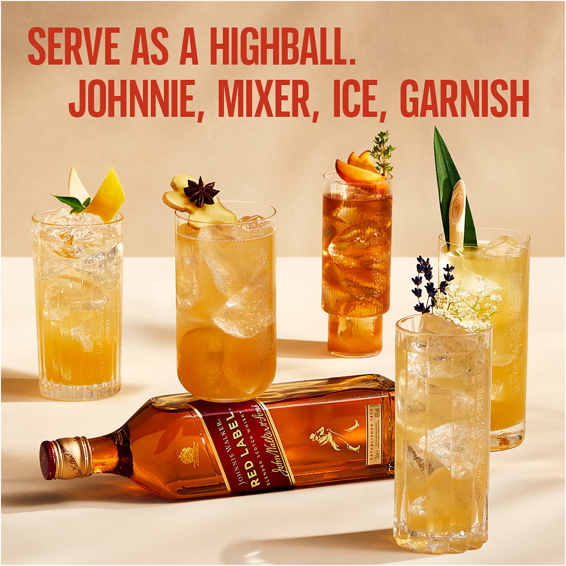 Buy Johnnie Walker Red Label 1 Litre Scotch Whisky Online