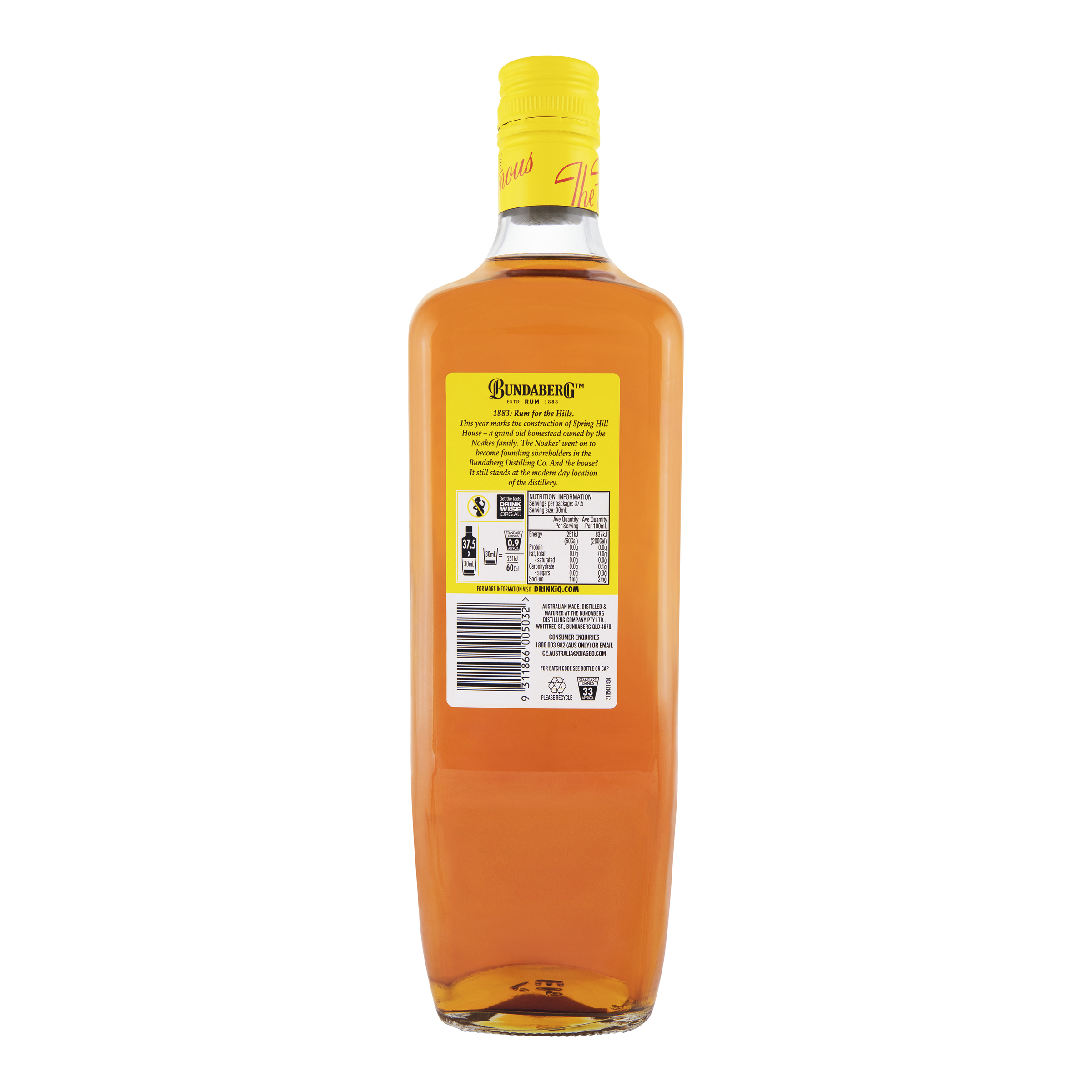 Bundaberg Up Rum 1125ml - Low Prices