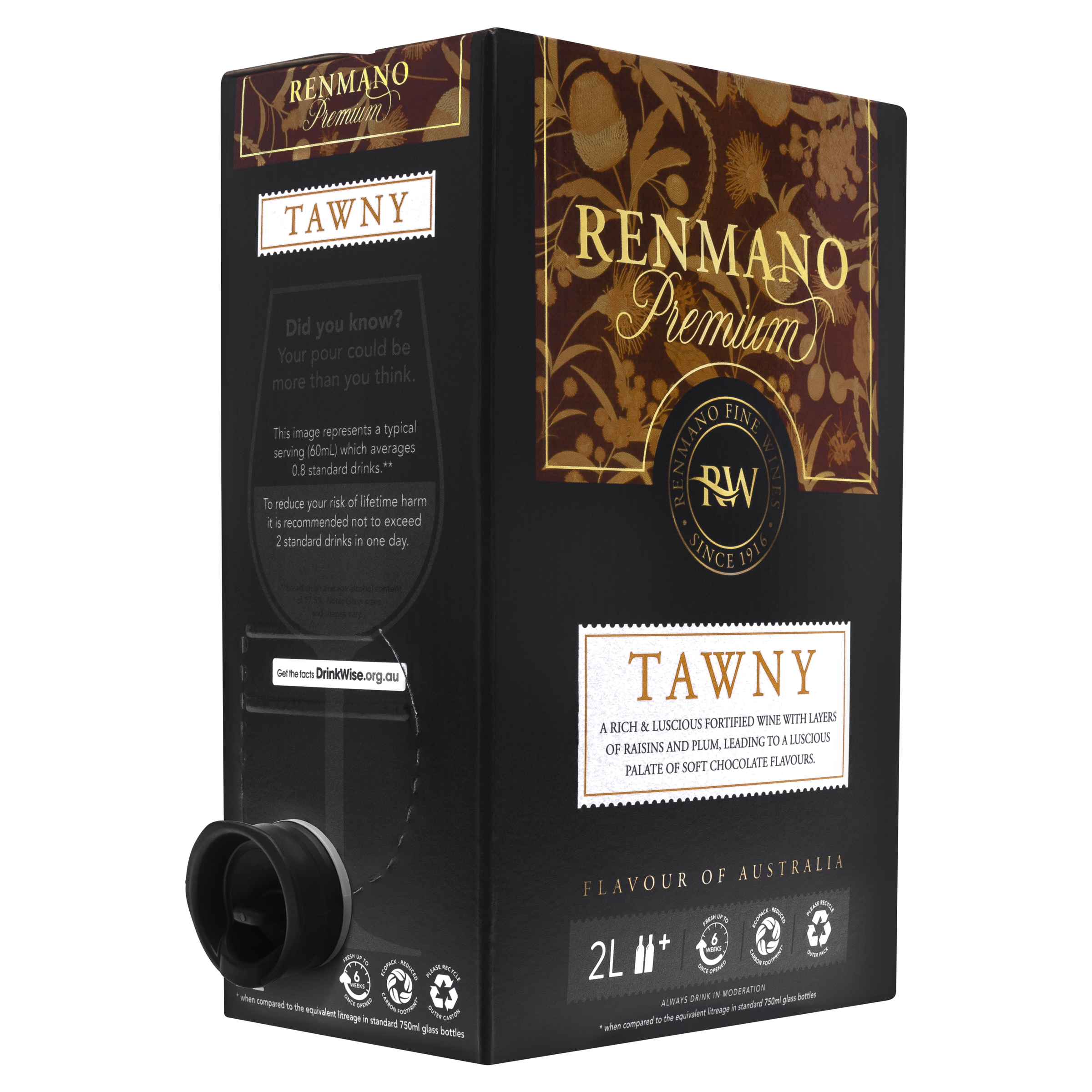 Renmano Aged Tawny Cask 2L Wholesale | Liquor Connection