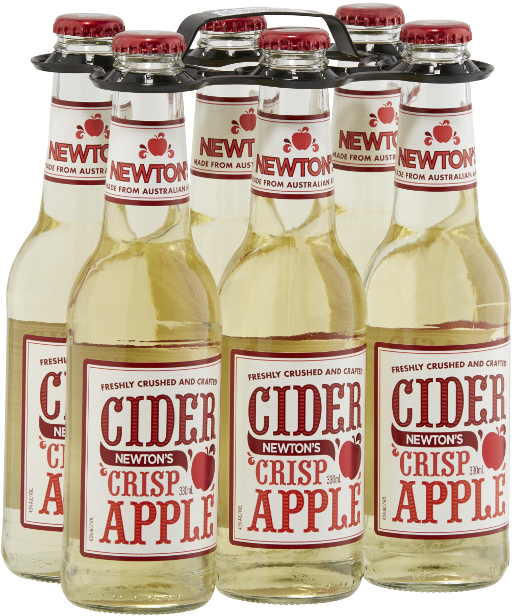 Newtons Crisp Apple Cider Bottle 330mL | Vintage Cellars