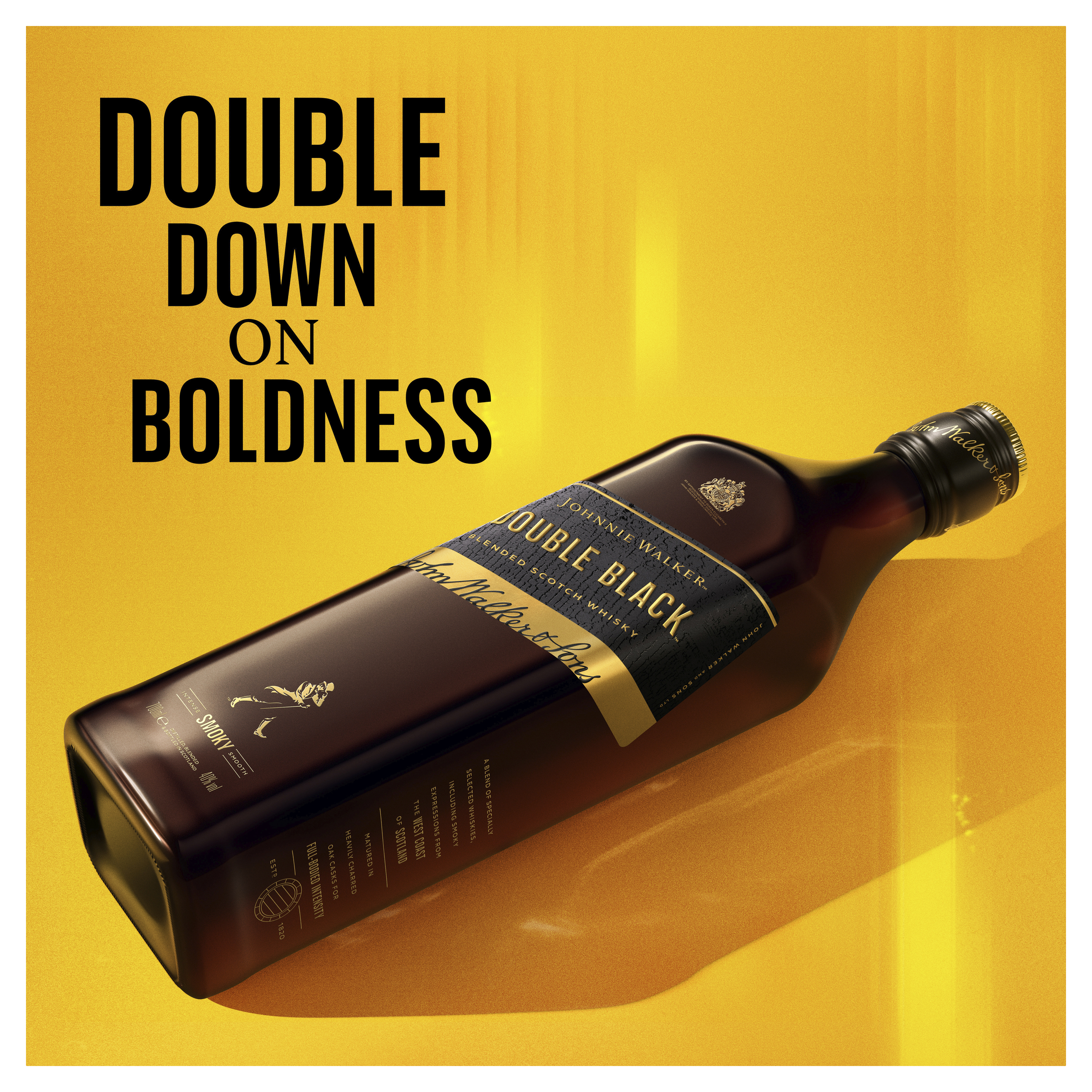 Johnnie Walker Double Black Scotch Whisky 700mL | Liquorland