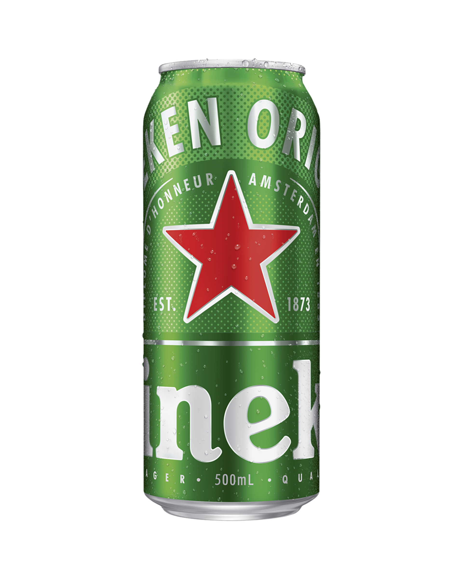Heineken Can 500mL - Single, 6 & 24 Pack Deals