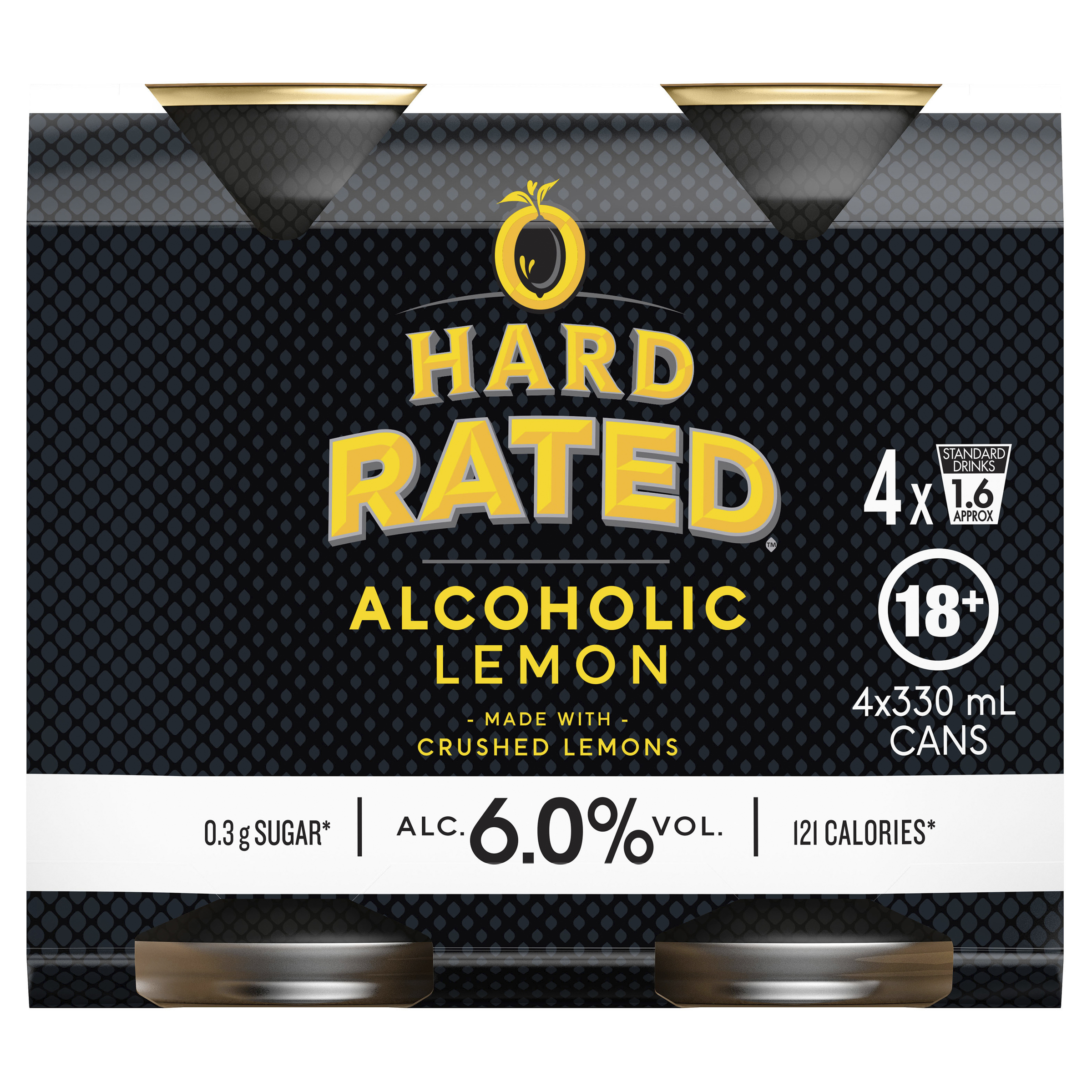 Hard Rated Lemon 6% Can 330mL | Liquorland
