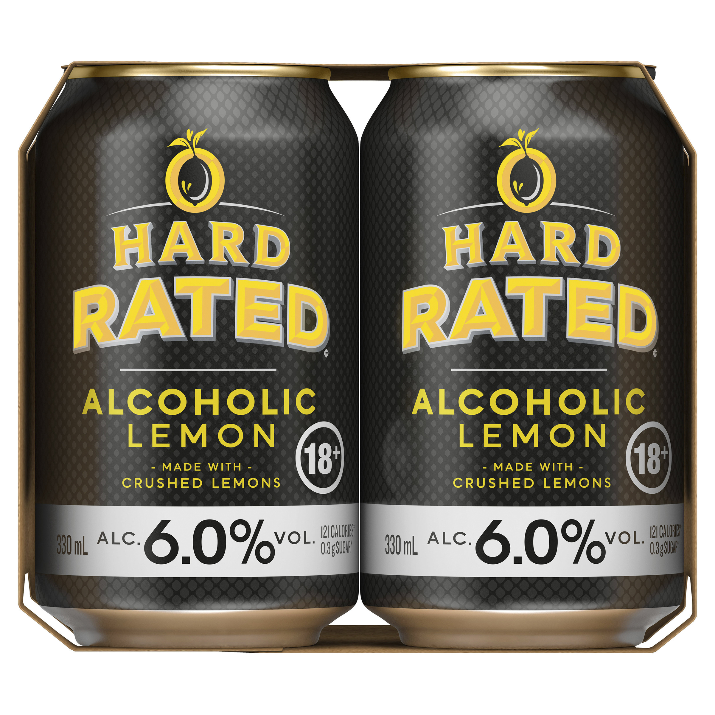 Hard Rated Lemon 6% Can 330mL | Liquorland