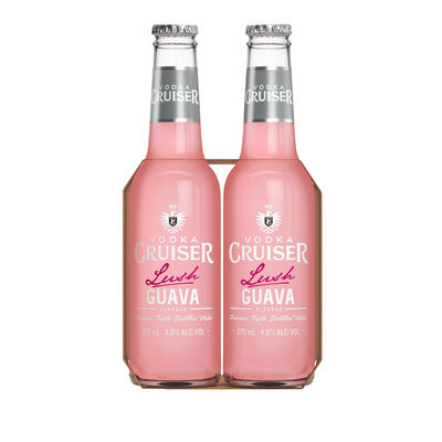 Vodka Cruiser Lush Guava 275mL - Single, 4 & 24 Pack Deals