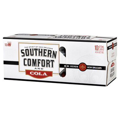 Southern Comfort & Cola Cans 375mL 10pk | Liquorland