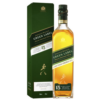 Johnnie Walker Green Label Blended Scotch Whisky 700mL | Liquorland